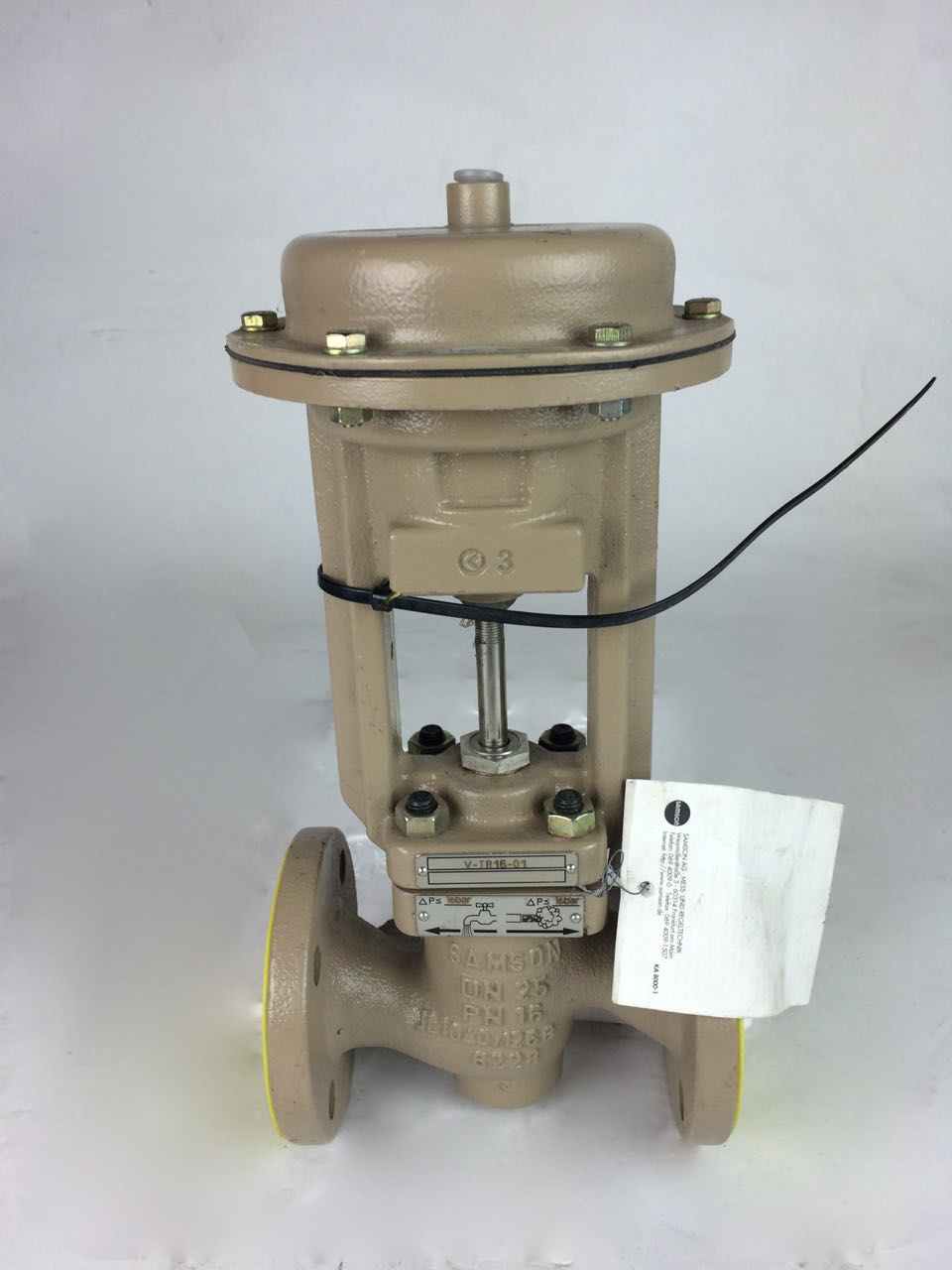 Samson 3351 Pneumatic On/Off Valve DN25 1" PN16