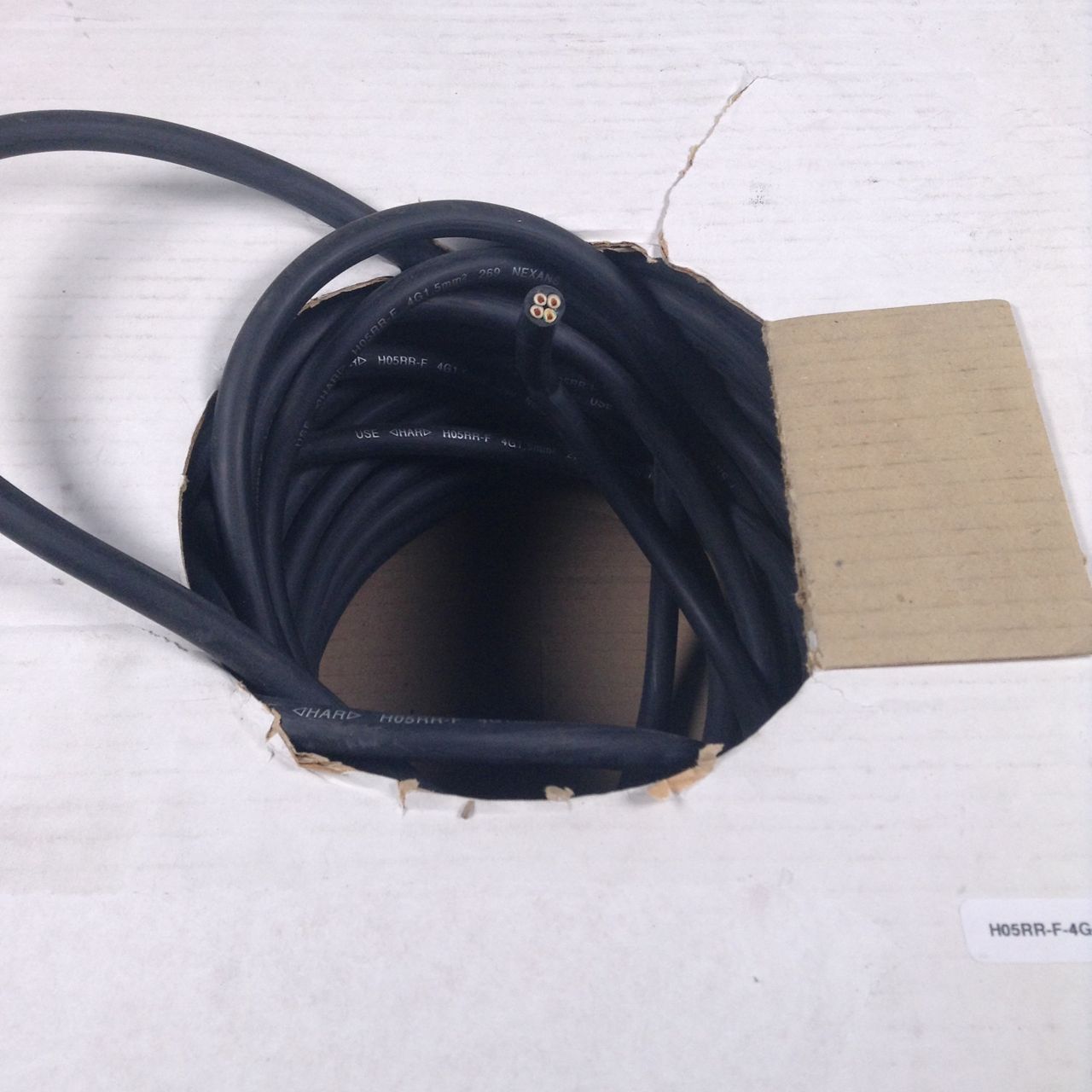 Nexans H05RR-F-4G1.5 100m PVC Rubber Electric Cable New