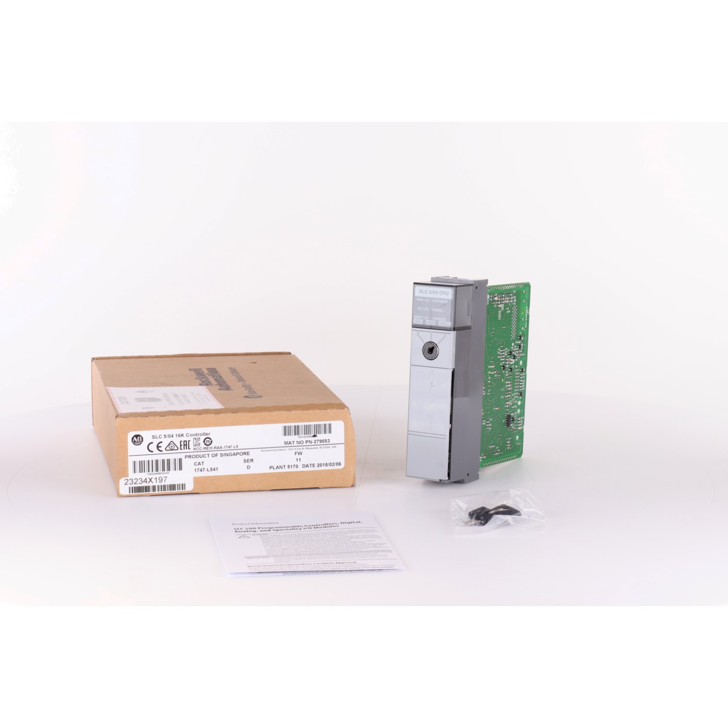 Allen-Bradley 1747-L541- Central Unit Slc 5/04 - Memory U New NFP