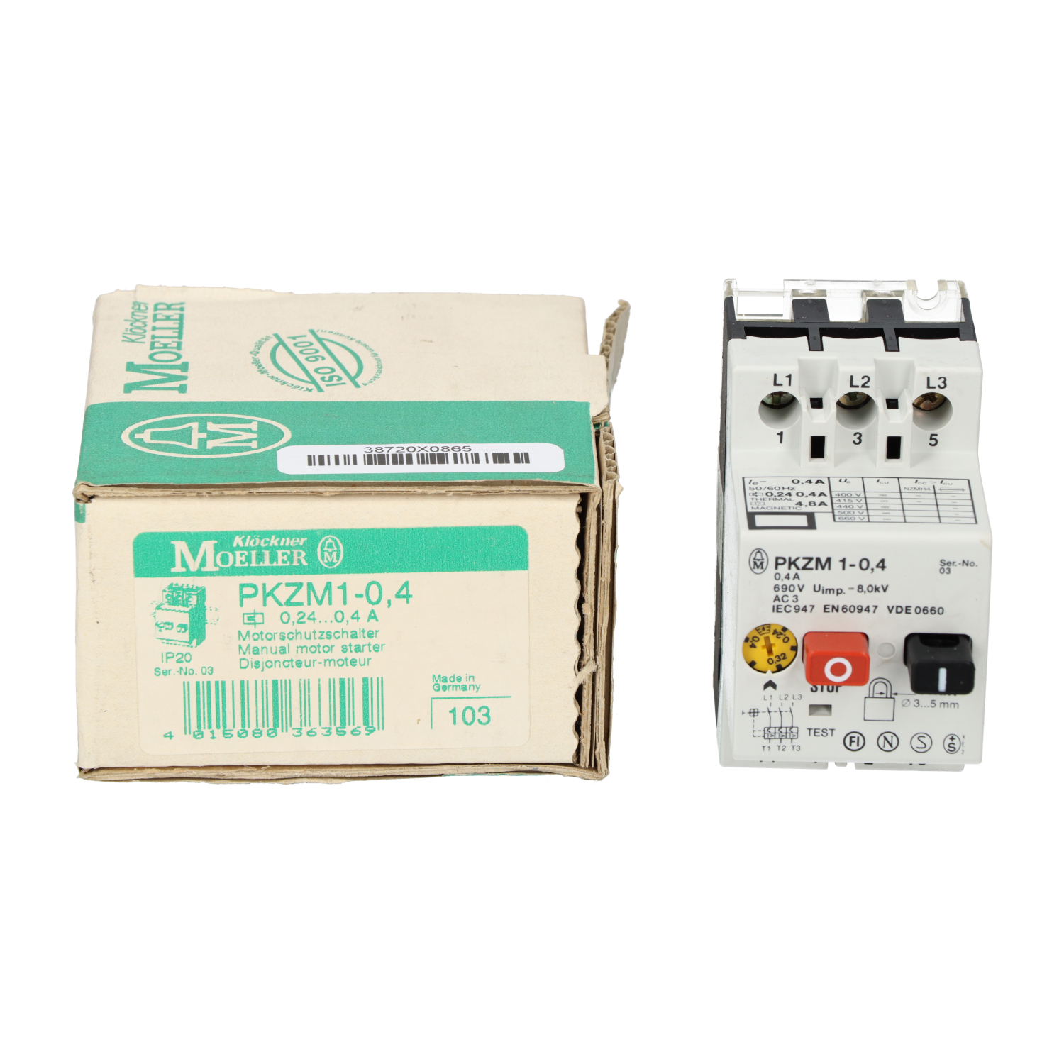 Moeller PKZM1-0,4 | Maxodeals