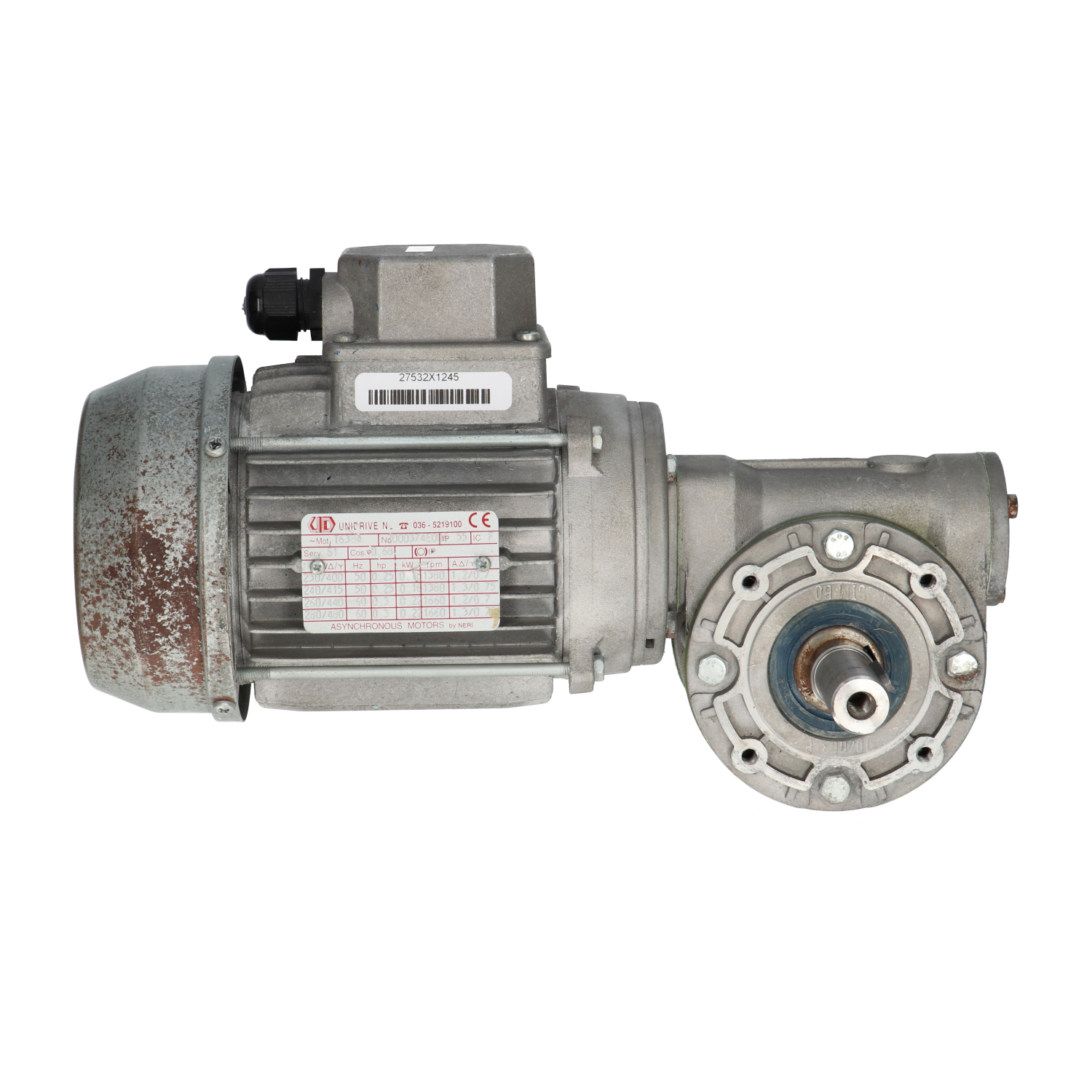 Neri T63B4 Motor Size 63 0,18kW B14 3000rpm Used UMP