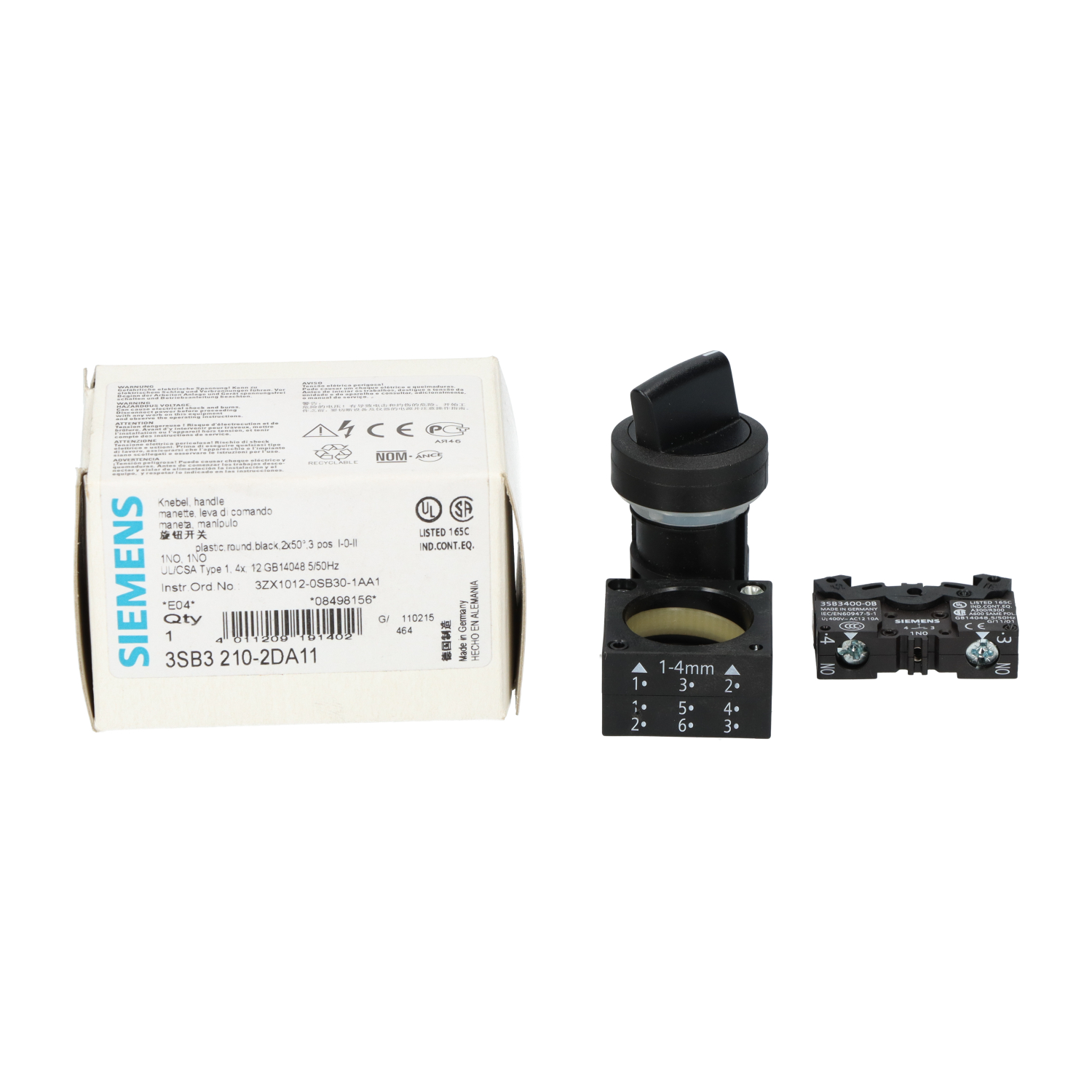 Siemens 3SB3210-2DA11 | Maxodeals