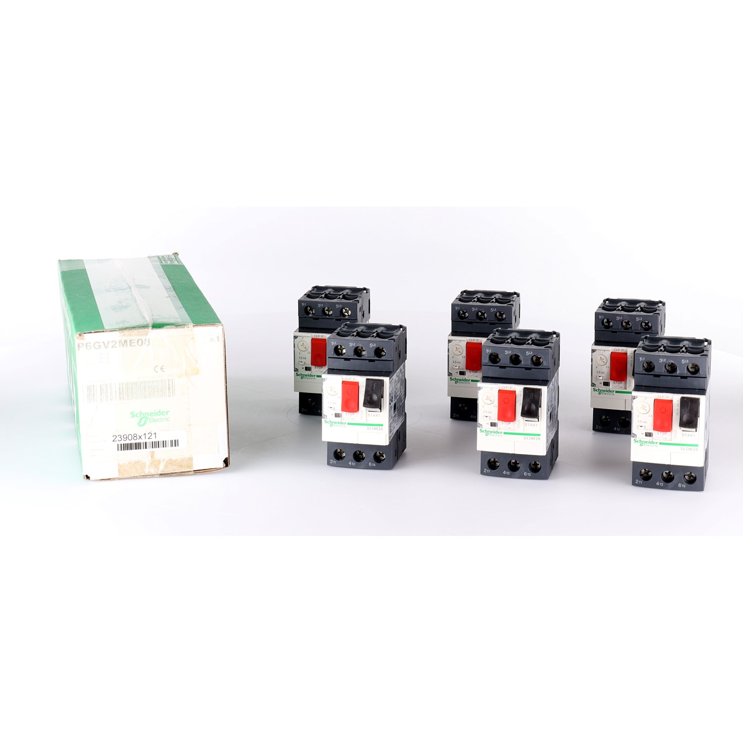 Schneider Electric P6GV2ME08 Motor circuit breaker GV2ME08 New NFP ...