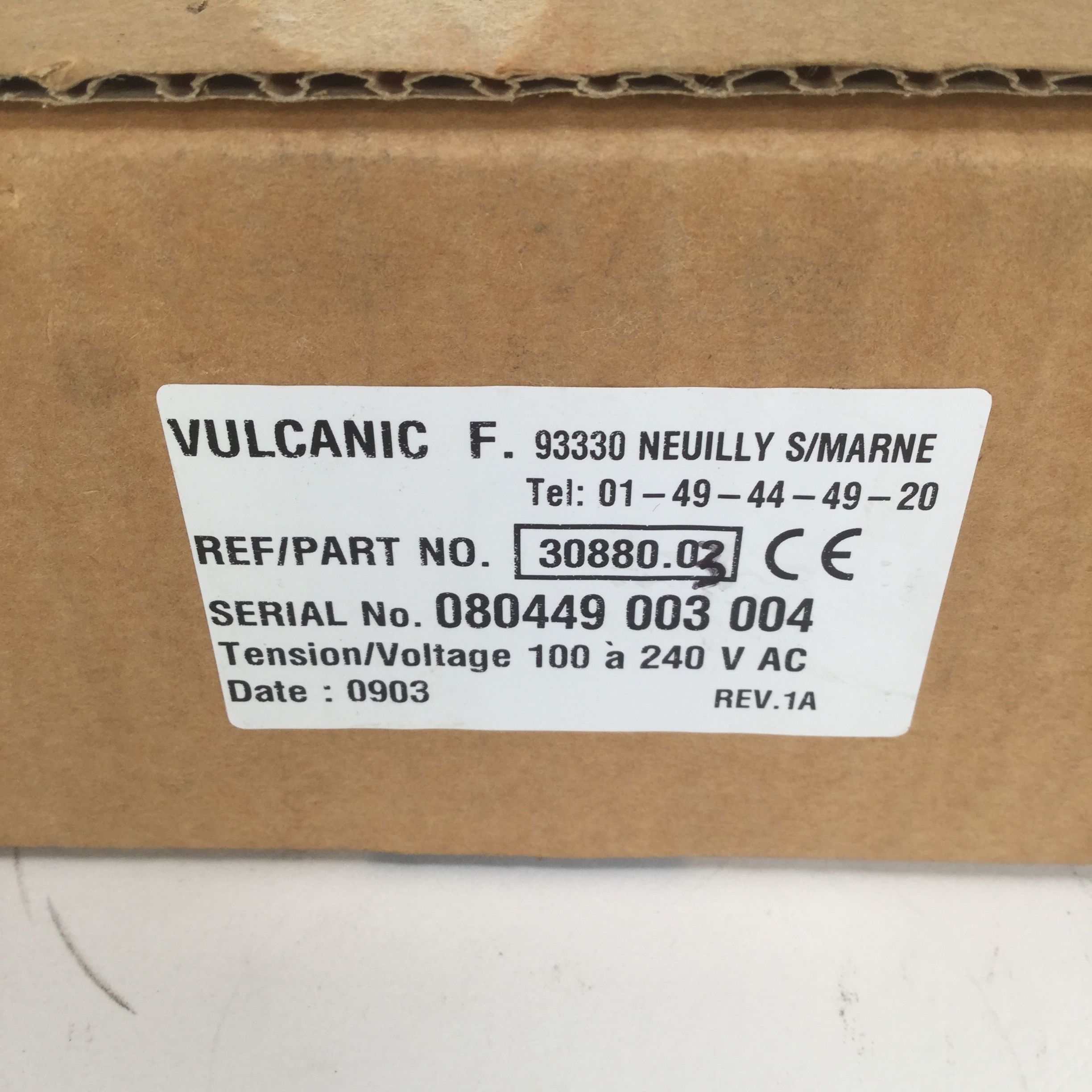 Vulcanic 30880.03 Autotune PID temperature controllers 120-240V NEW NFP