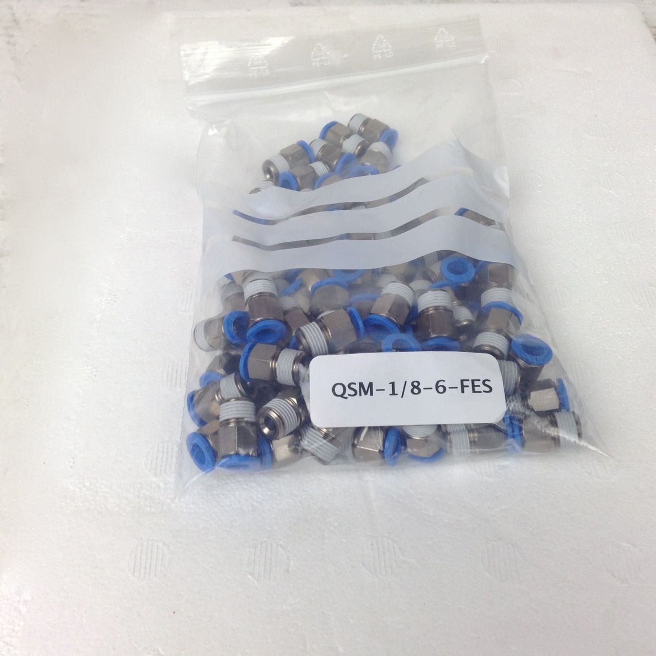 Festo QSM-1/8-6 Push-In Fitting New (11 Pieces)