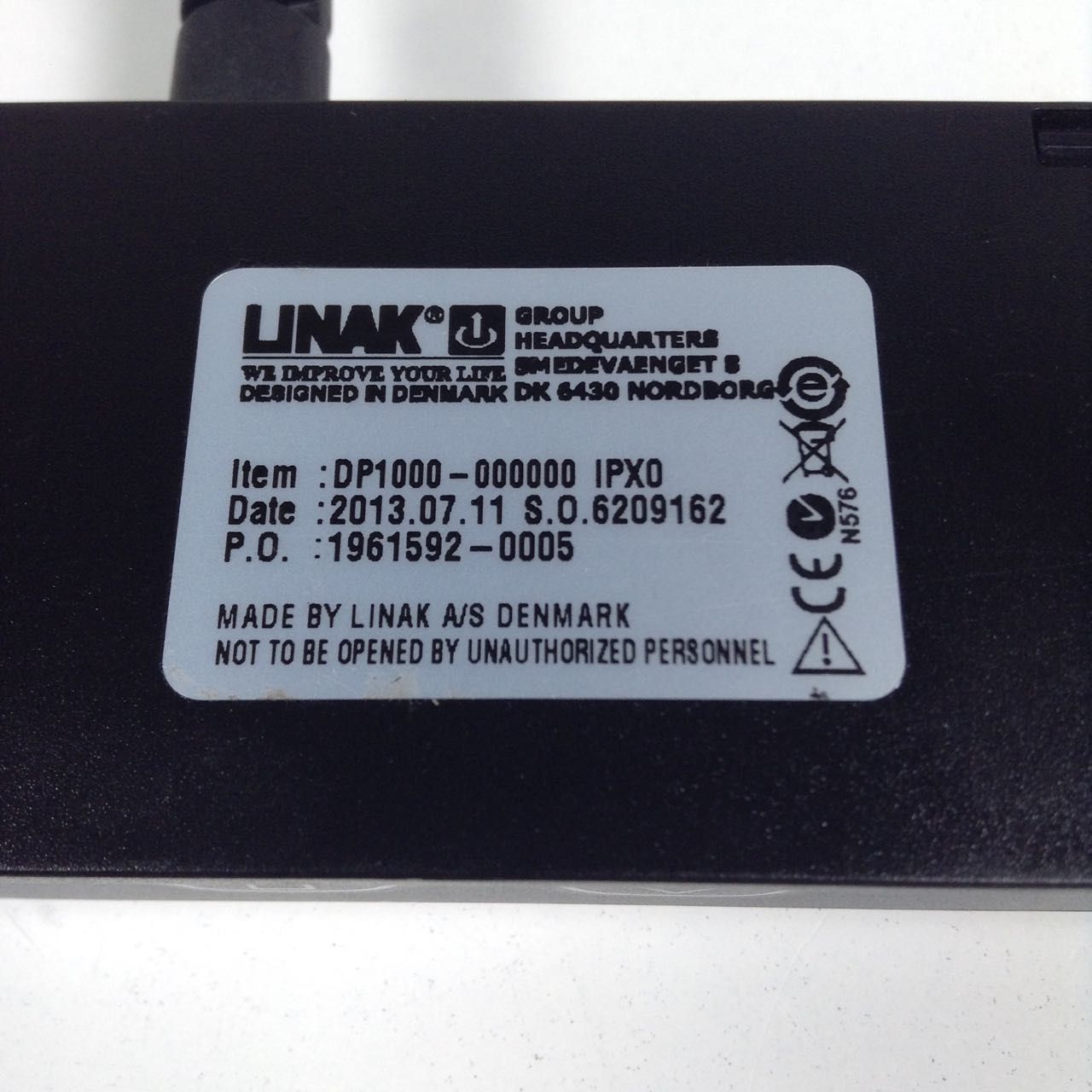 Linak DP 1000-000000 Adjustable Desk Control NMP