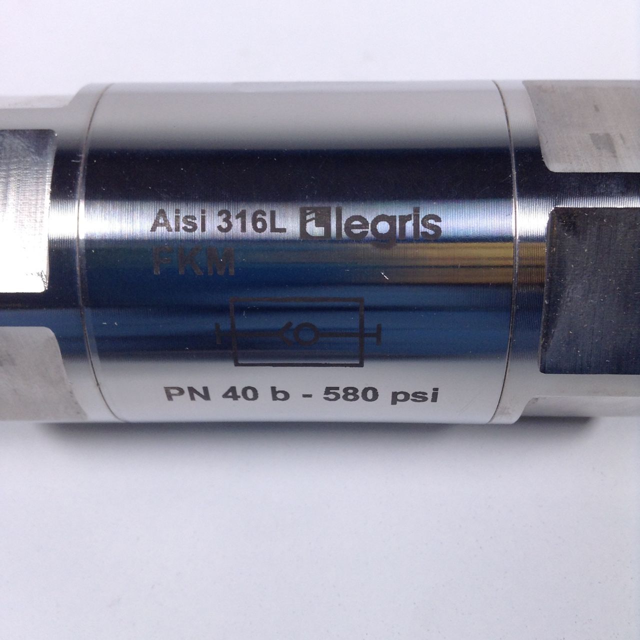 Legris 48903434 PN40 b - 580psi Aisi 316L FKM NFP