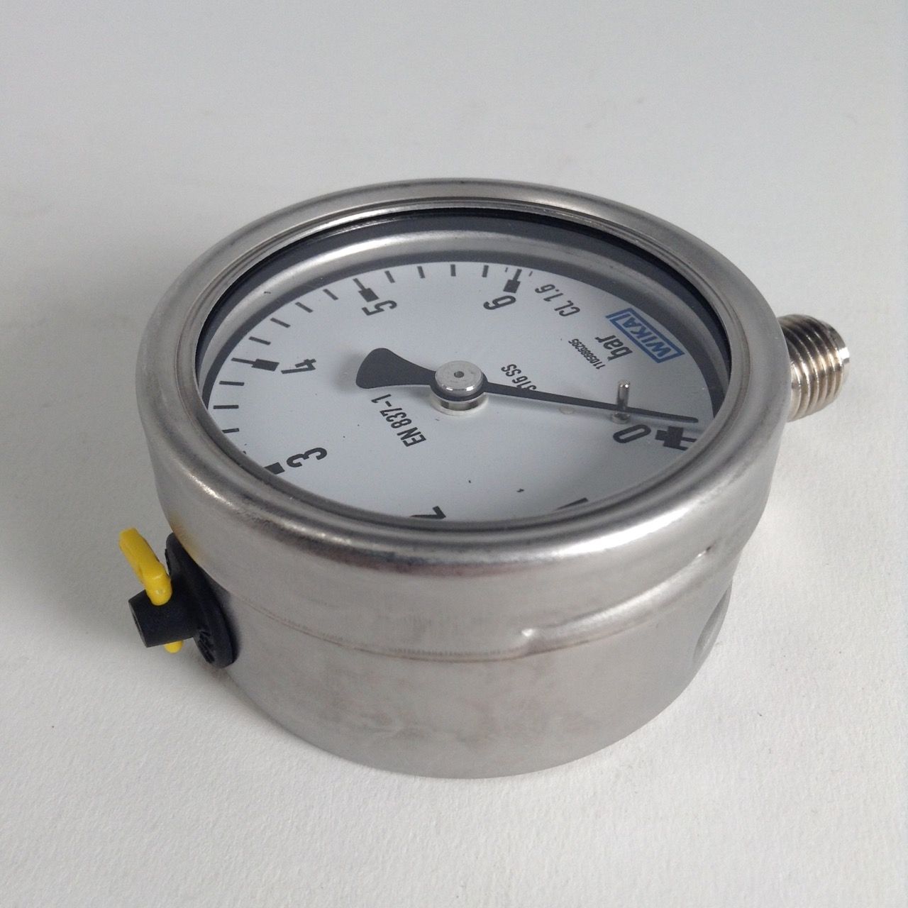 Wika 232.50.063 Manometer Pressure Gauge Druckanzeige 0-6Bar New NFP