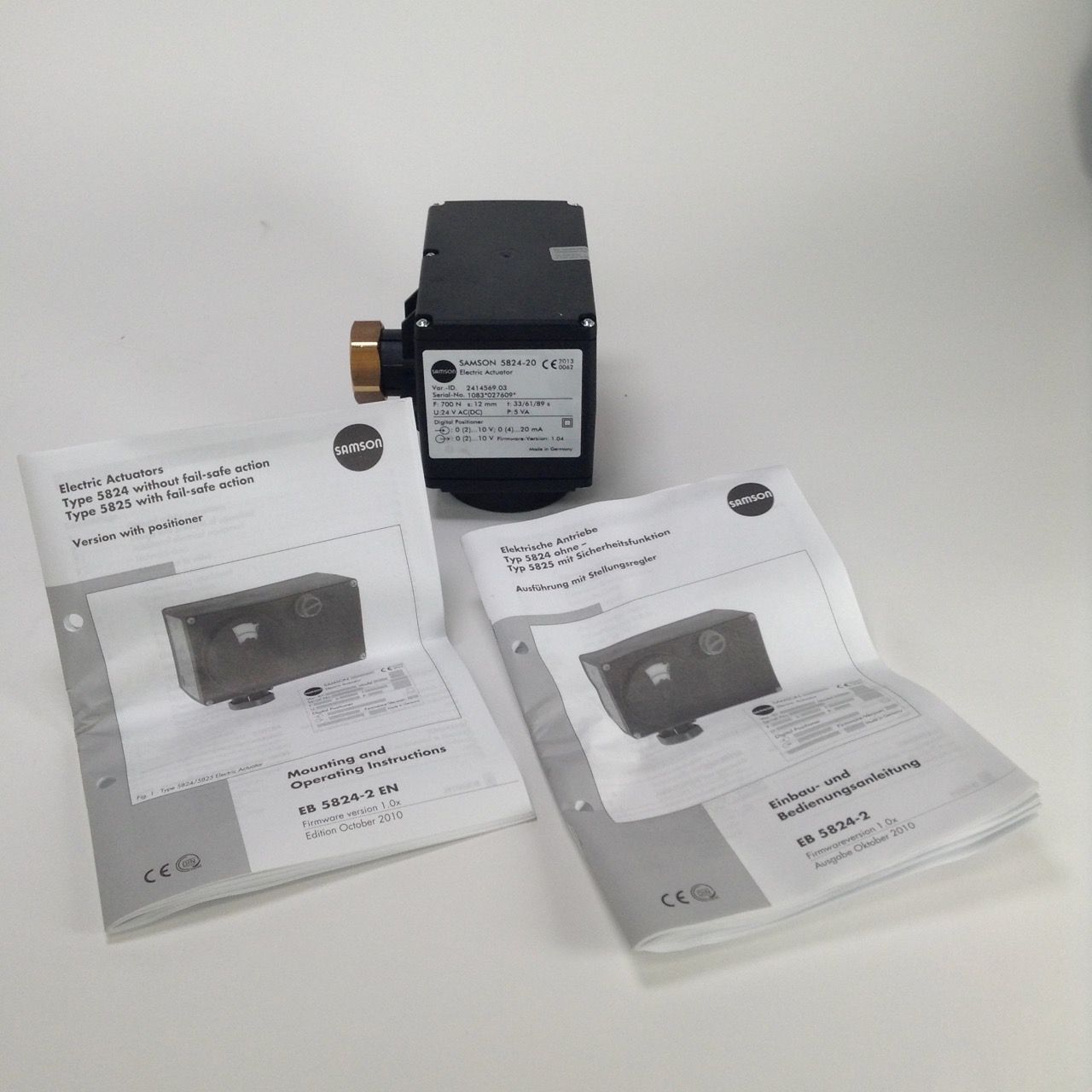 Samson 5824-20 Electric actuator Elektrischer Stellantrieb 5824 20 New NFP