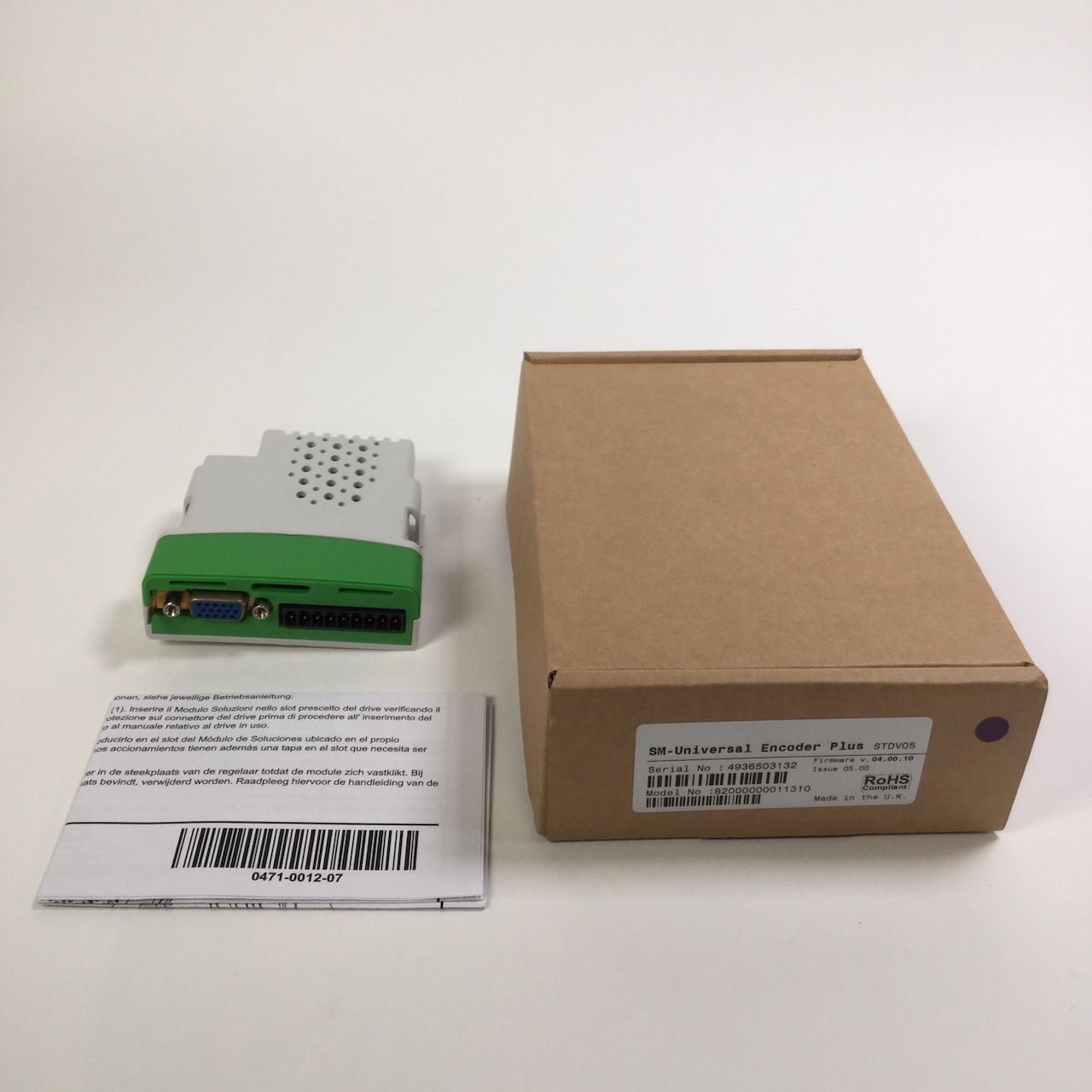 Control Techniques 82000000011310 SM universal encoder plus New NFP