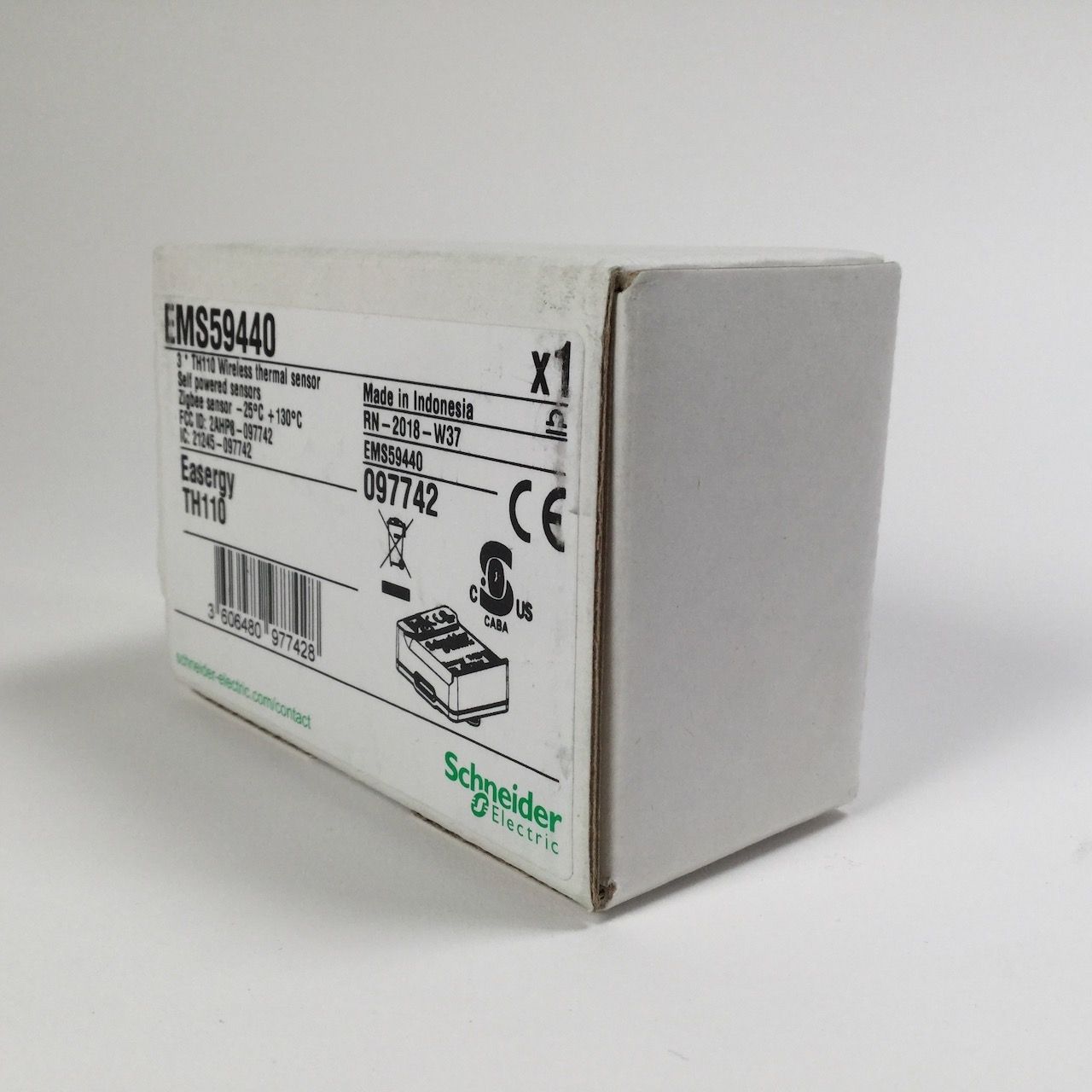 Schneider Electric EMS59440 TH110 Wireless Thermal Sensor New NFP