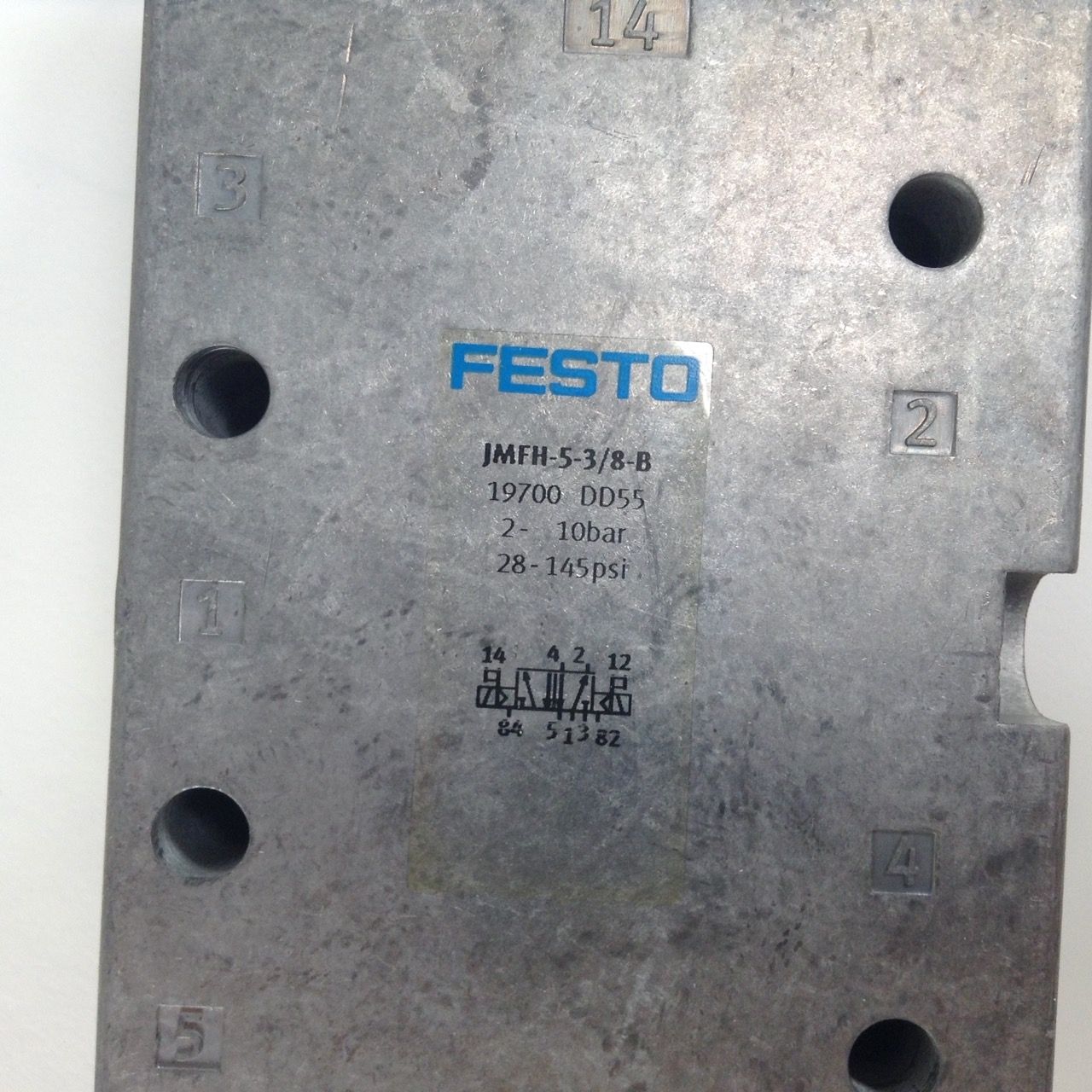 Festo JMFH-5-3/8-B Solenoid valve magnetventil 19700 DD55 New NFP