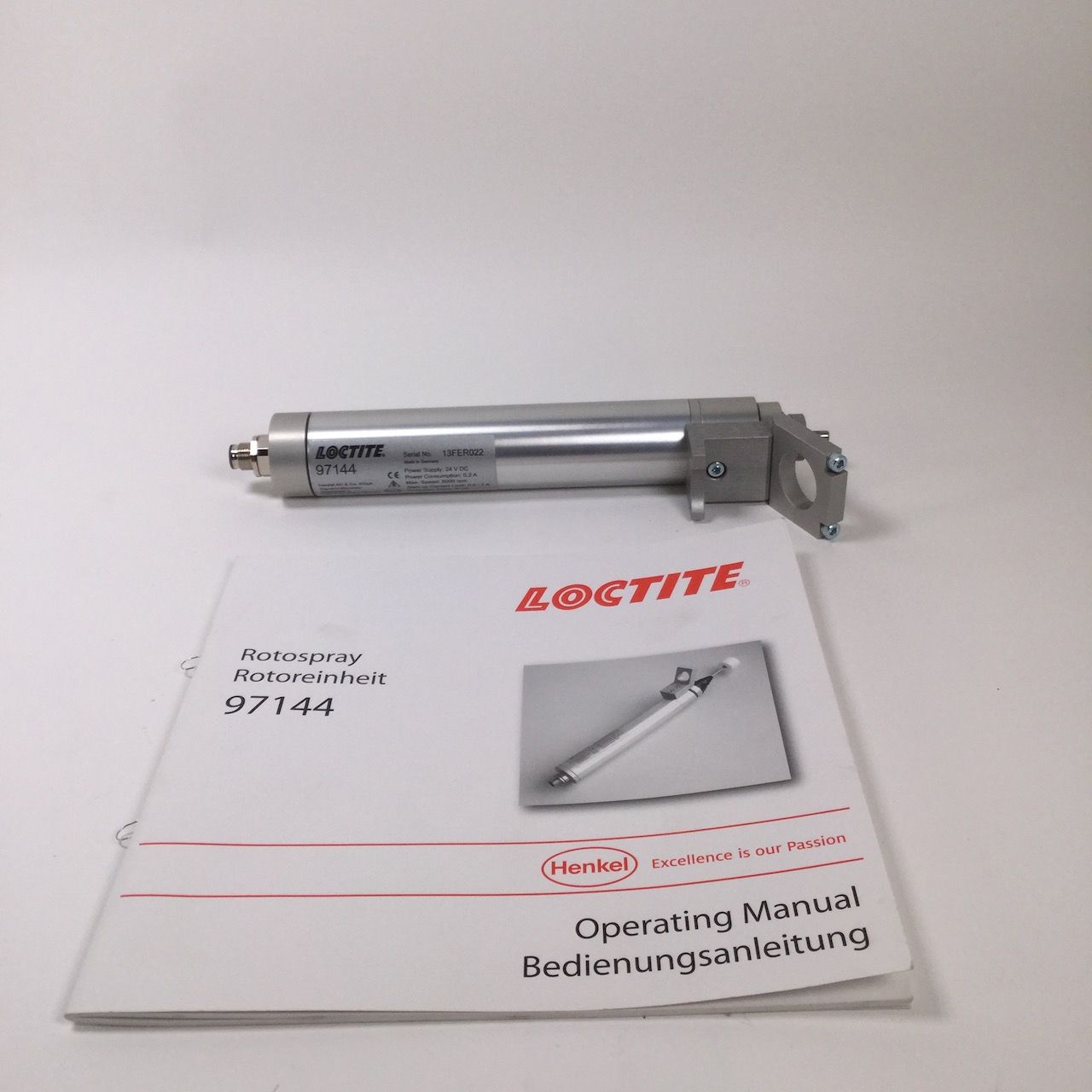 Loctite 97144 Rotospray Rotoreinheit 24V-DC, 0,2A, Max. Speed: 8000 rmp ...