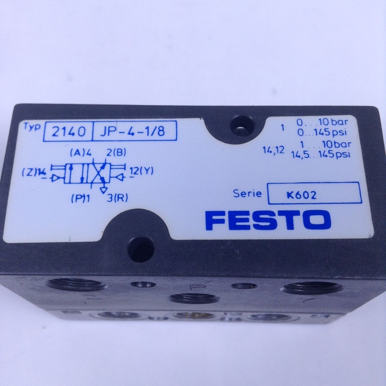 Festo 2140 JP-4-1/8 luft impulsventil air air pulse valve NEW NMP