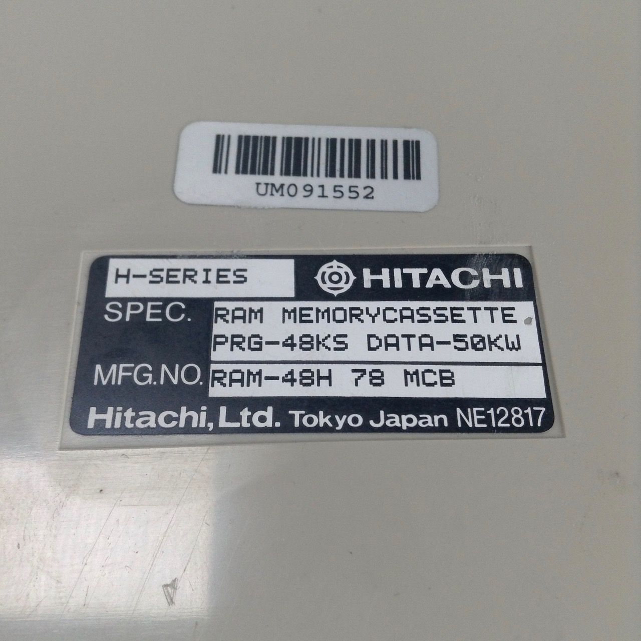 Hitachi RAM-48H Memory Cassette Module Kassettenmodul RAM 48H Used UMP
