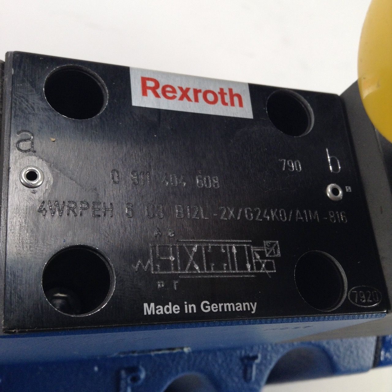 Rexroth 0811404311 Hydraulic proportional control valve 4WRLE + 4WRPEH ...