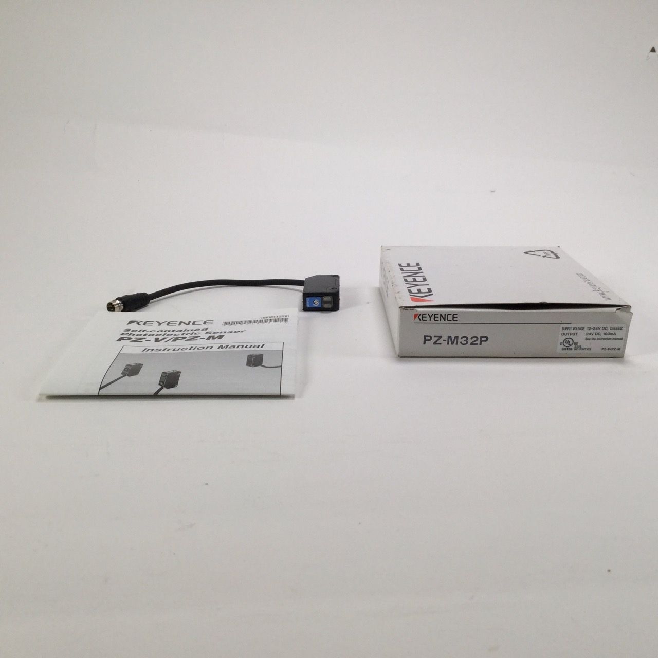 Keyence PZ-M32P Self-contained Photoelectric Sensor Multi reflective M8 ...