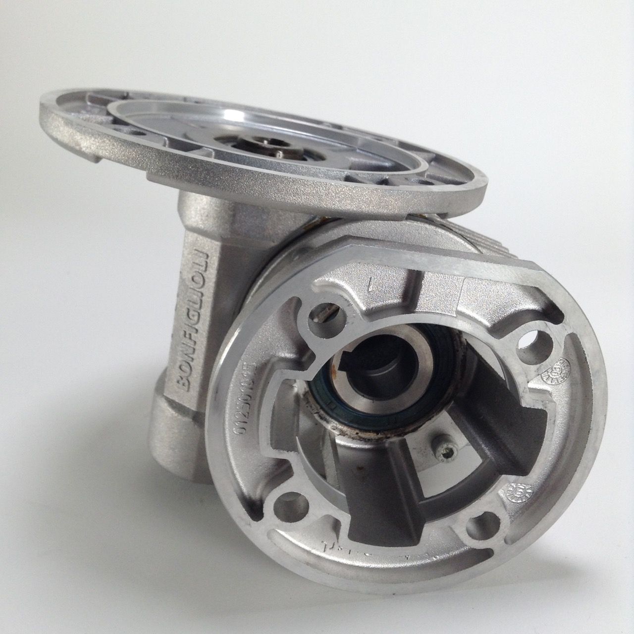 Bonfiglioli VF 49 F1 P71 B5 Double worm gear i:18 New NMP