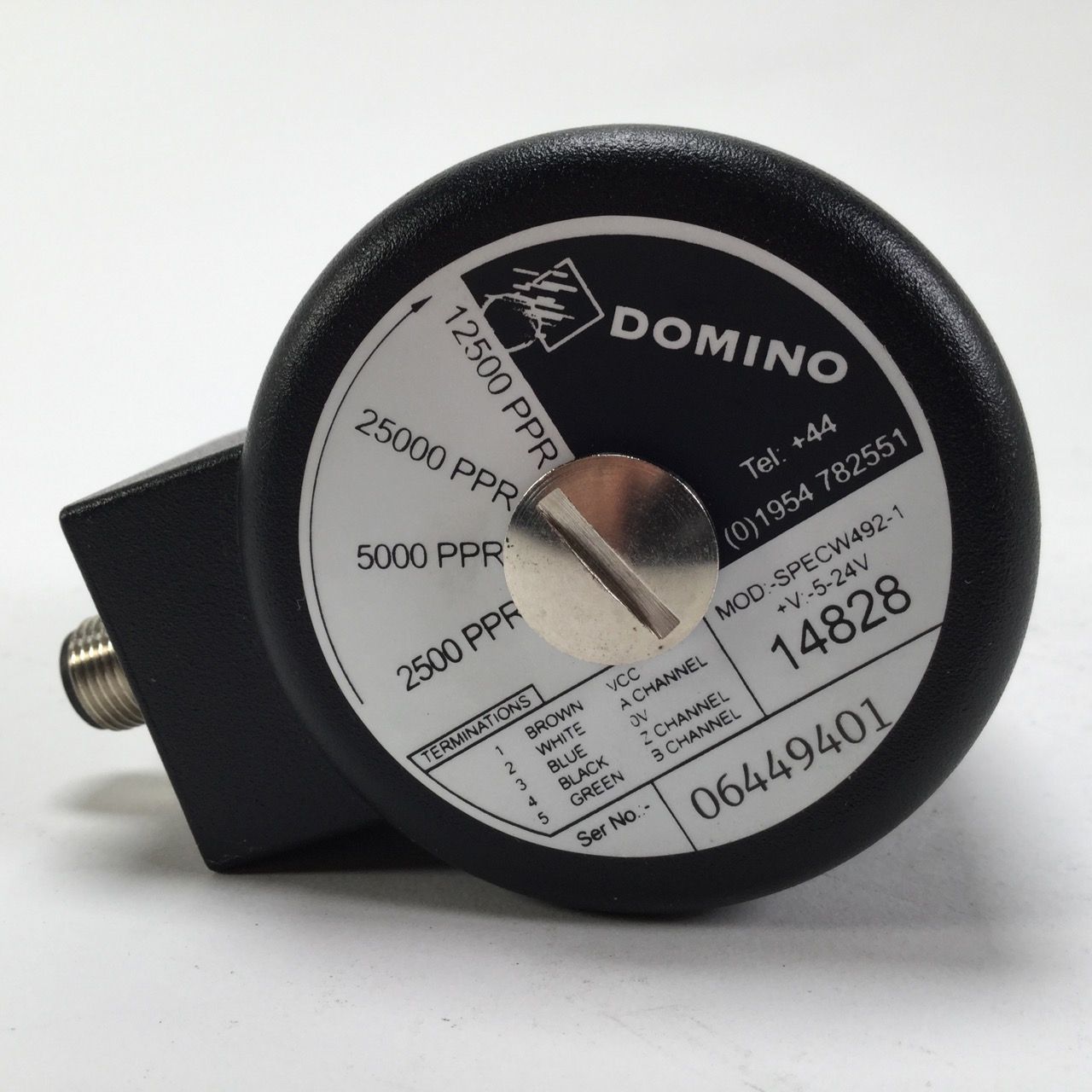 Domino 14828 SPECW492-1 Rotary Shaft Encoder 5000ppr New NFP