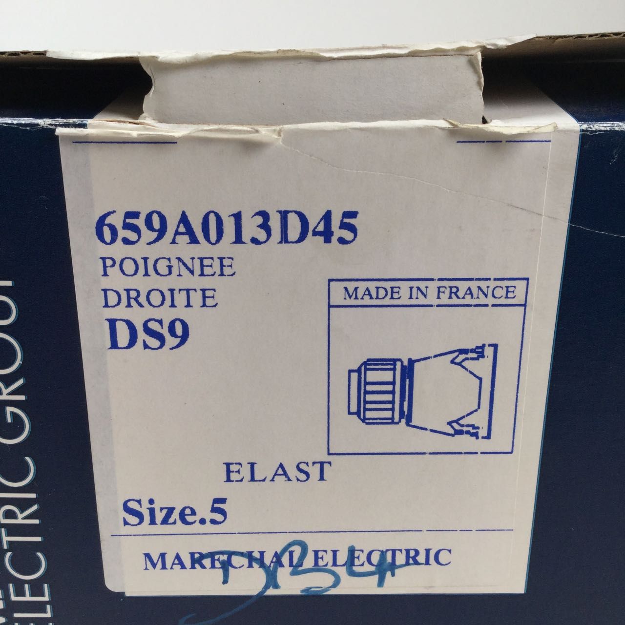 Marechal 659A013D45 DS9 Straight Socket/Plug Handle New NFP