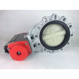 FIP FK/CP DE Butterfly Valve + Actuator DN250 10" PN10 PPGR FPMPP