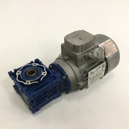 Motovario NMRV040 Geared Motor TS71B4 B14 4P 0,37kW 230/400V i:15 60Hz ...