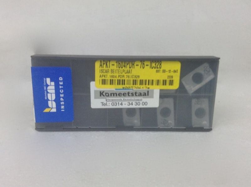 Komeetstaal APKT 1604 PDR-76 IC328 Inserts (6 Pieces)