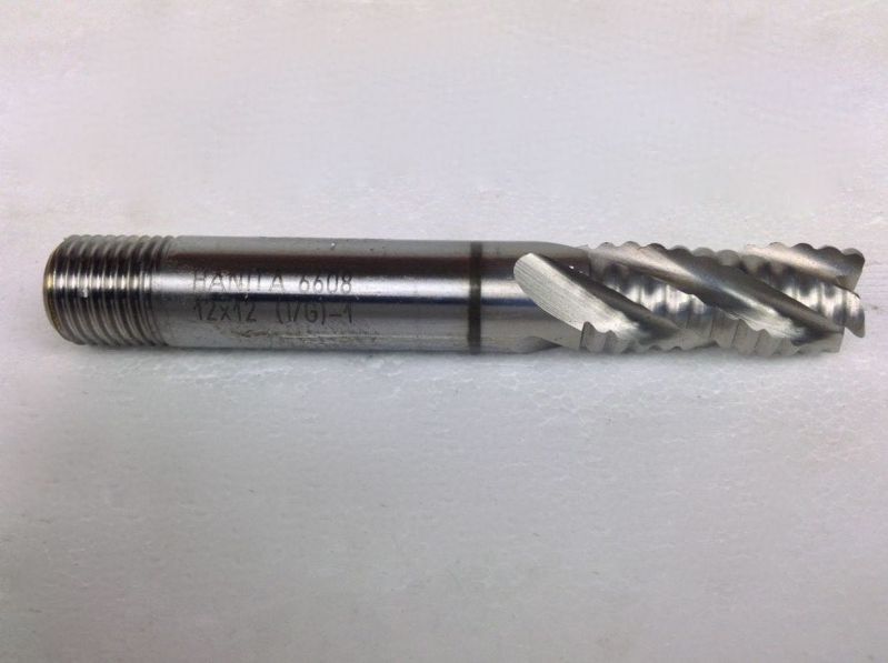 Hanita 6608 12x12 (I/G)-1 12mm HSS-E Roughing Cutter Coarse Pitch