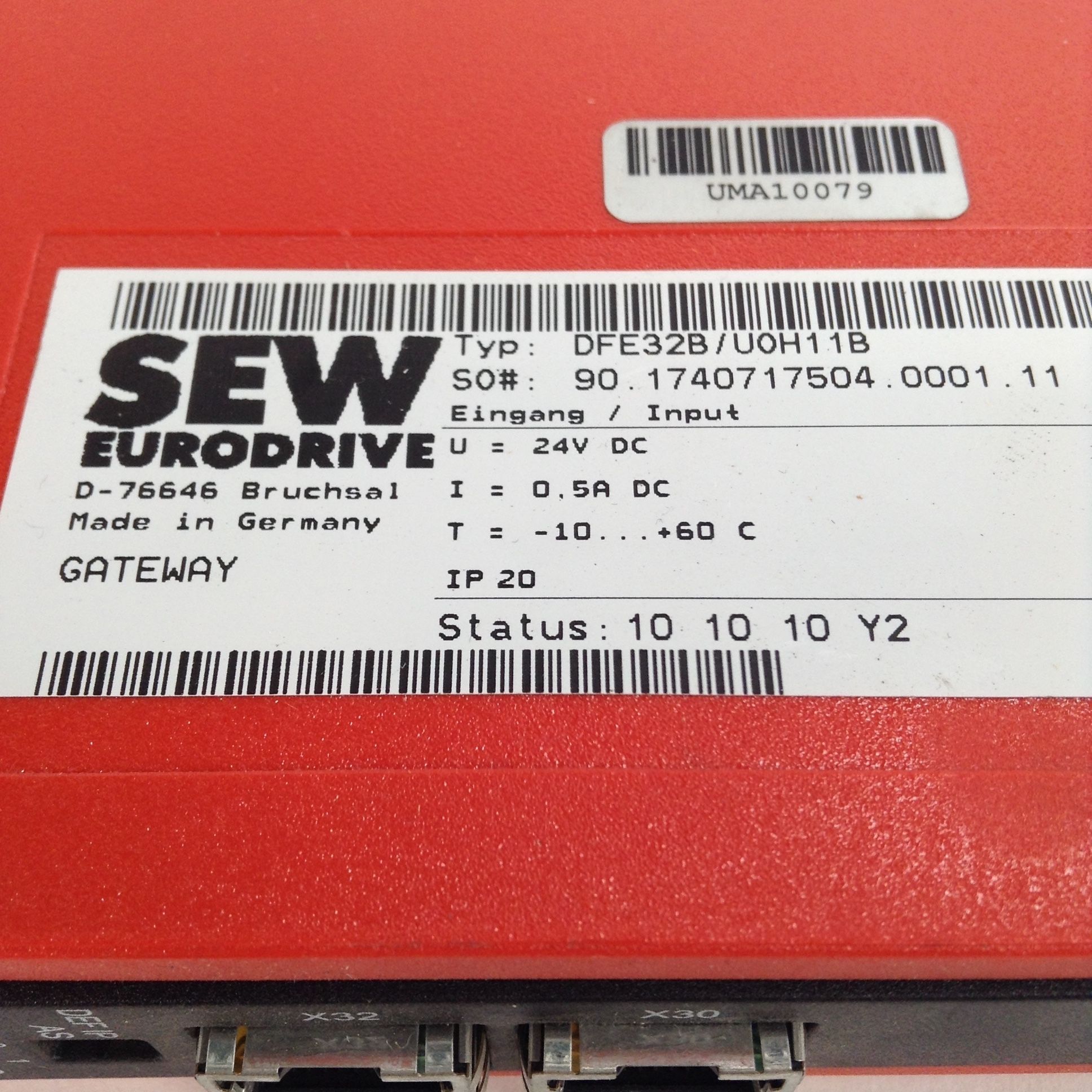 Sew Eurodrive DFE32B/U0H11B Gateway fieldbus interface DFE32B U0H11B ...