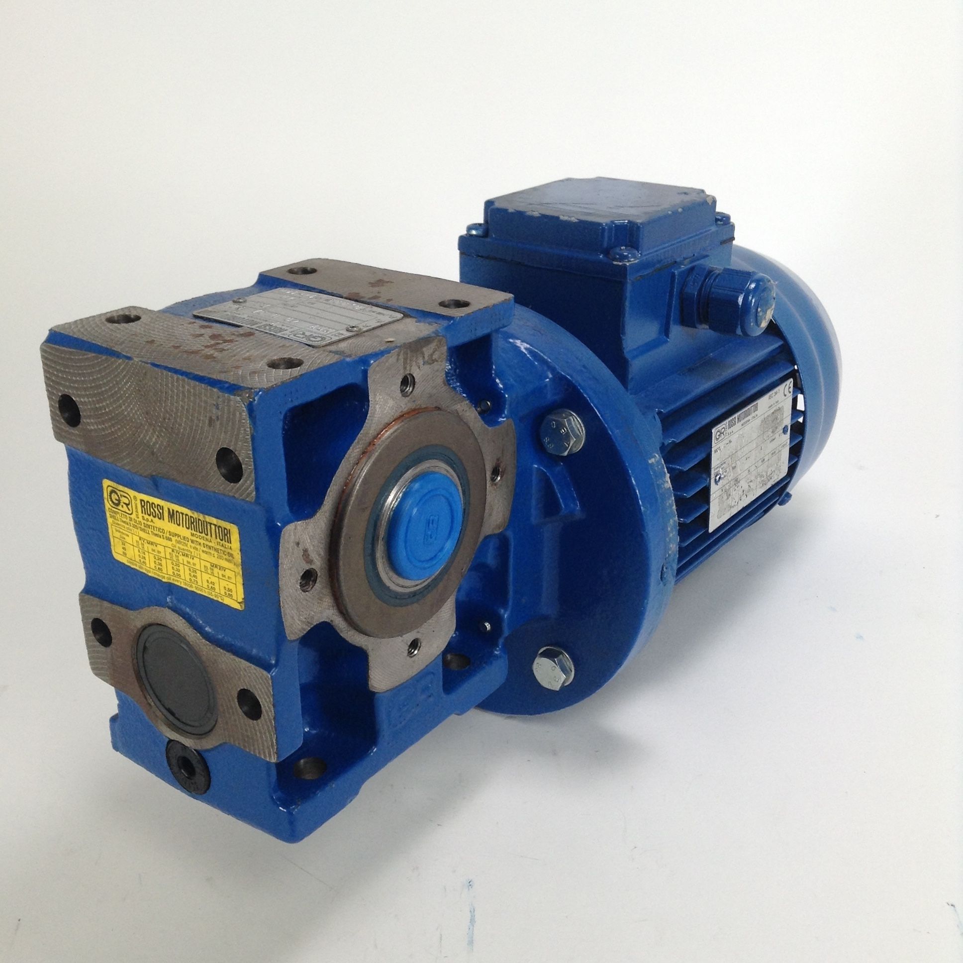 Rossi Motoriduttori MRV 40 U03A reducer i:40 + HF 71B 4 B5 gearmotor 0.44kW NEW NMP
