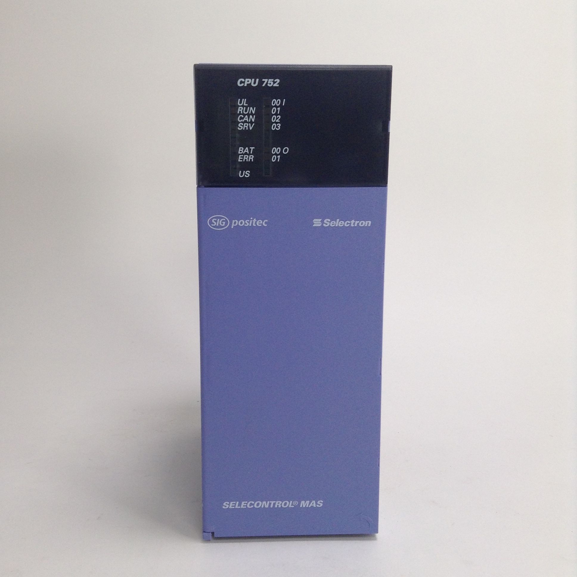 Selectron CPU752 Selectron MAS CPU PLC processing unit 752 NEW NFP
