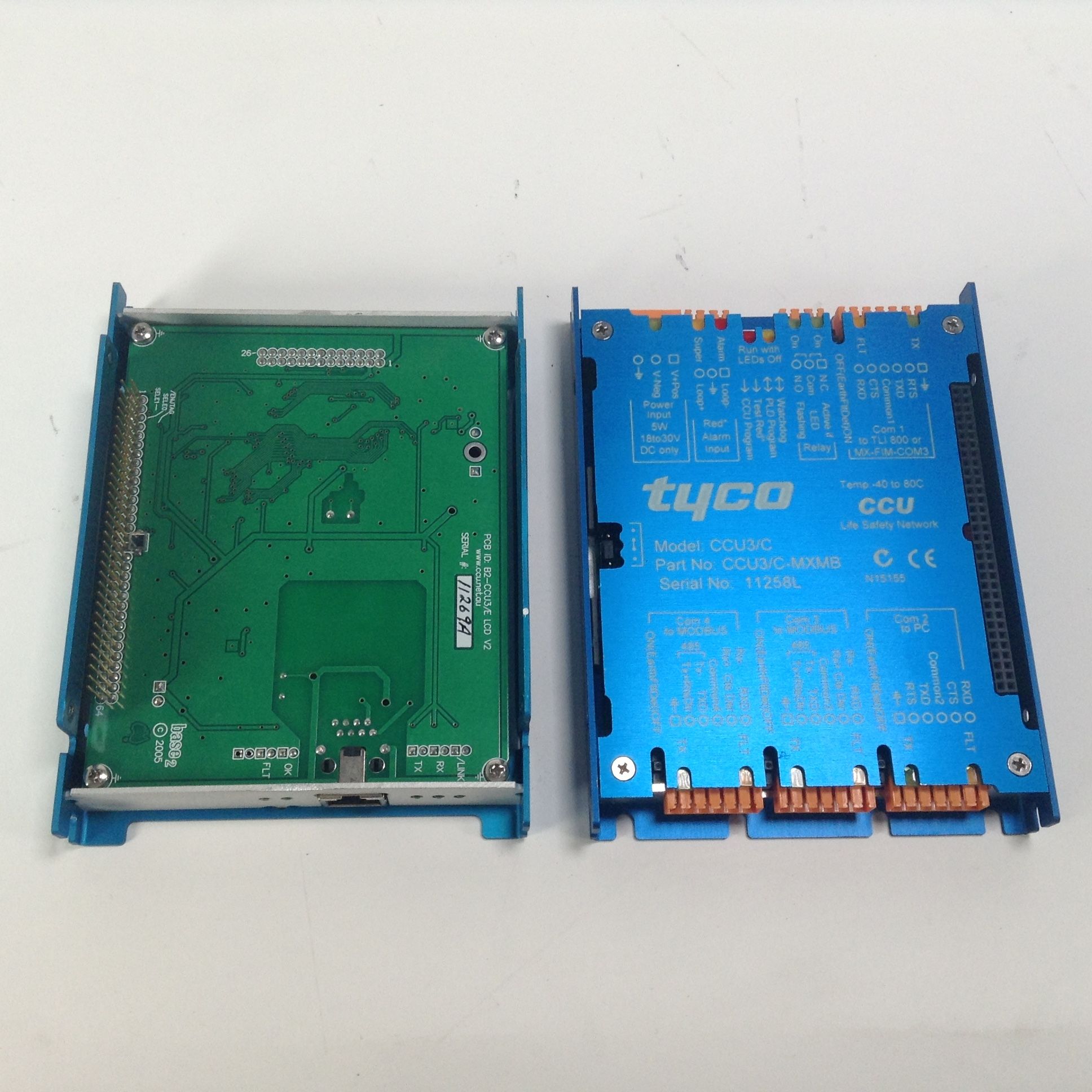 Tyco 557.202.047 Modbus Interface CCU3/E CCU3/C485E-MXMB Ethernet TCP ...