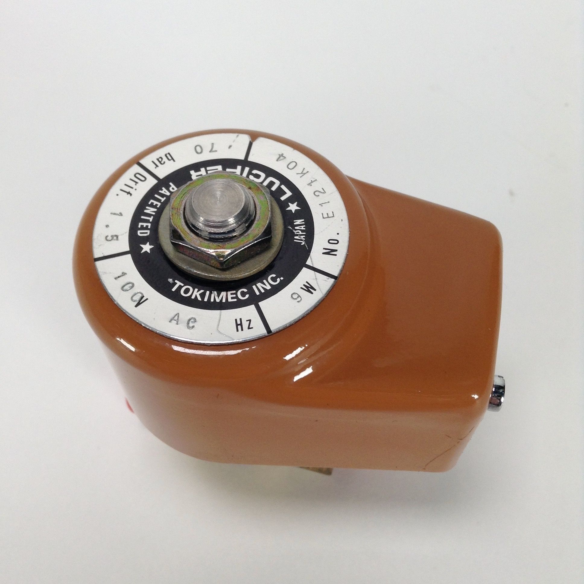 Tokimec Inc E121K04 Lucifer Solenoid Valve Magnetventil 1/4" 10bar 100V ...