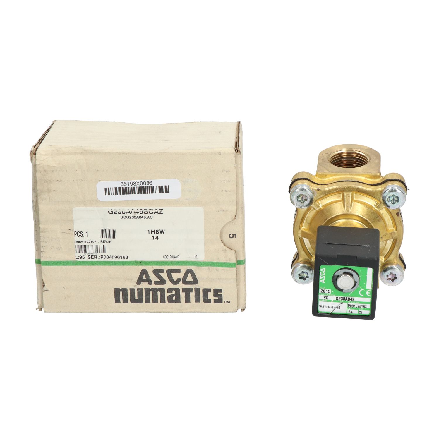 Asco Numatics SCG238A049 | Maxodeals