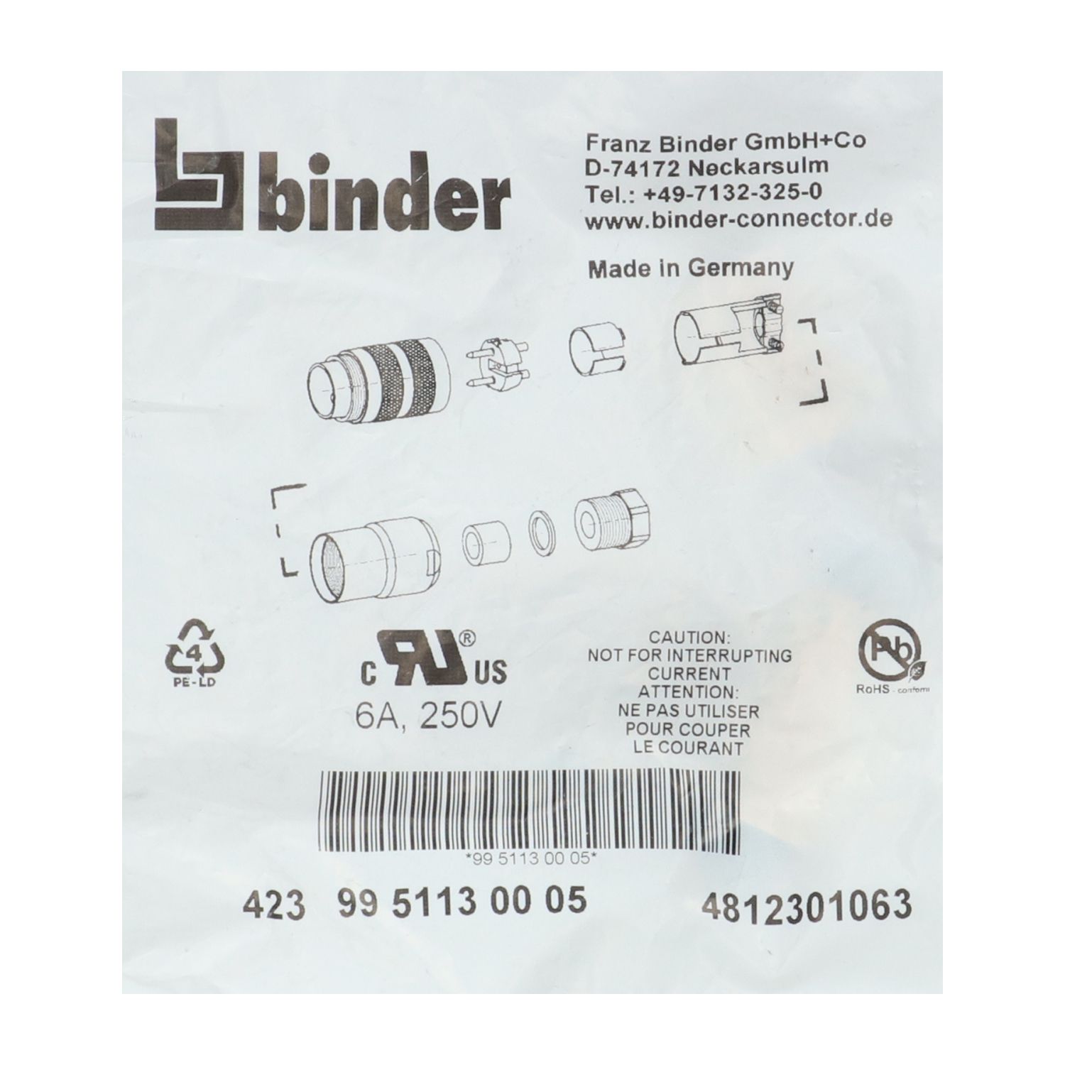 Binder 9951130005 | Maxodeals