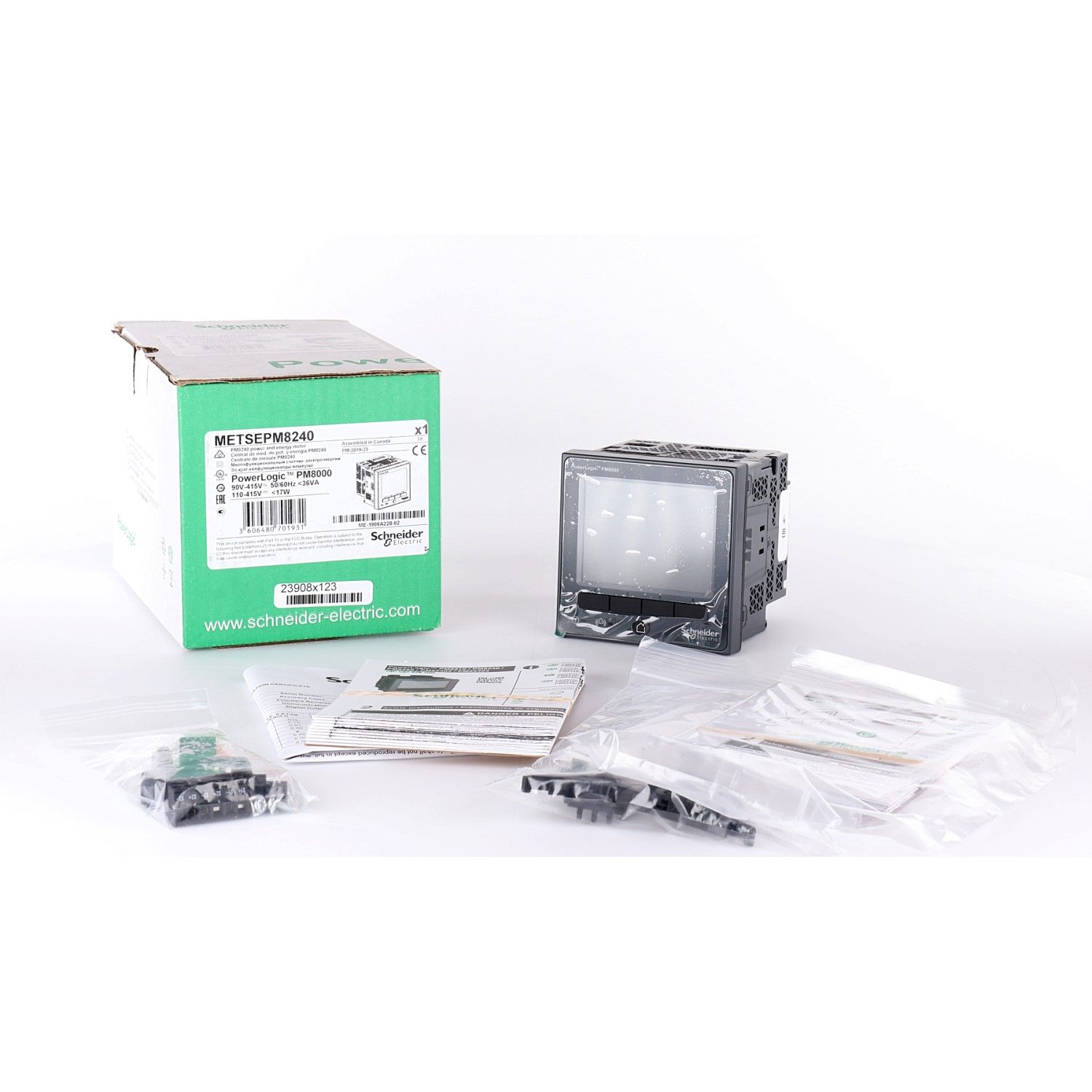 Schneider Electric METSEPM8240 PowerLogic PM8000 power and energy meter ...