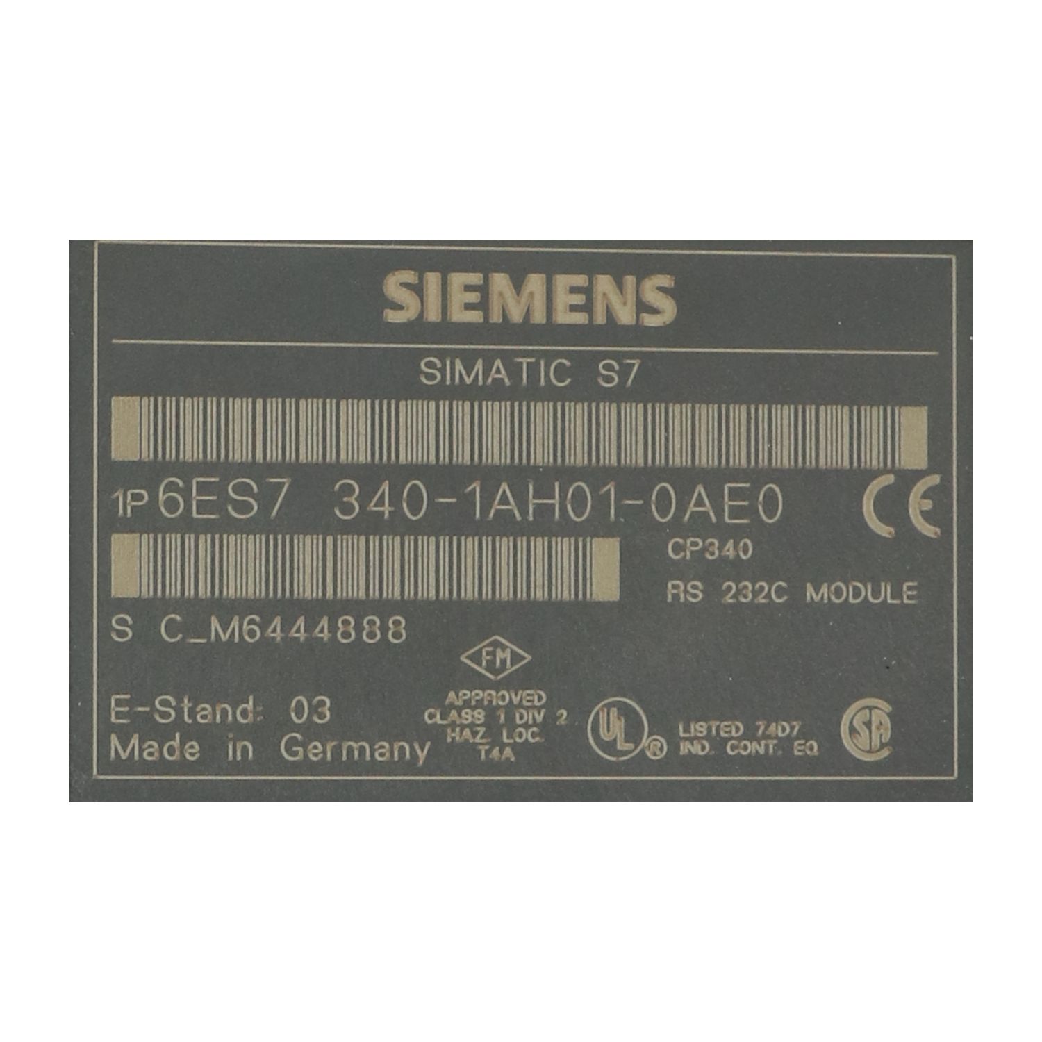 Siemens 6ES7340-1AH01-0AE0 | Maxodeals