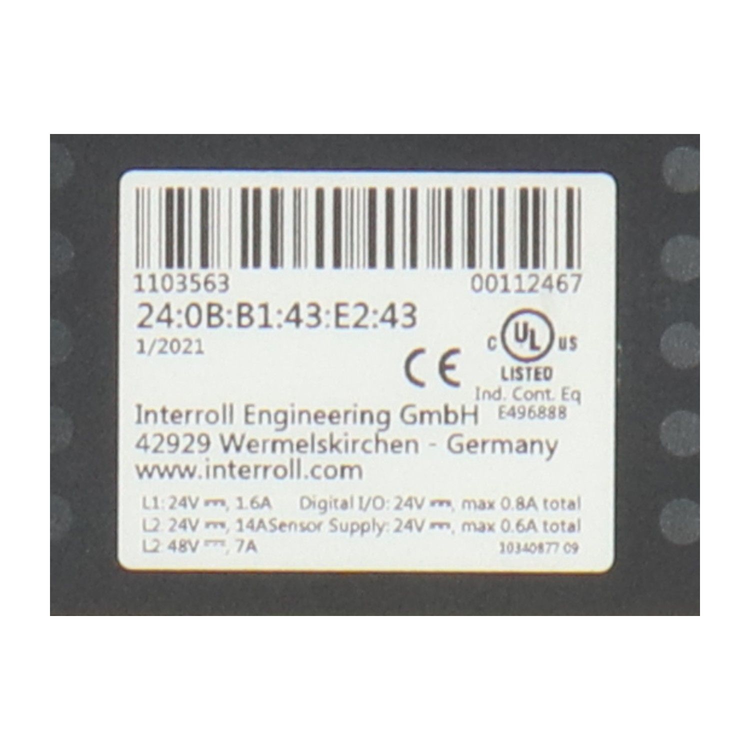 Interroll 1103563 | Maxodeals