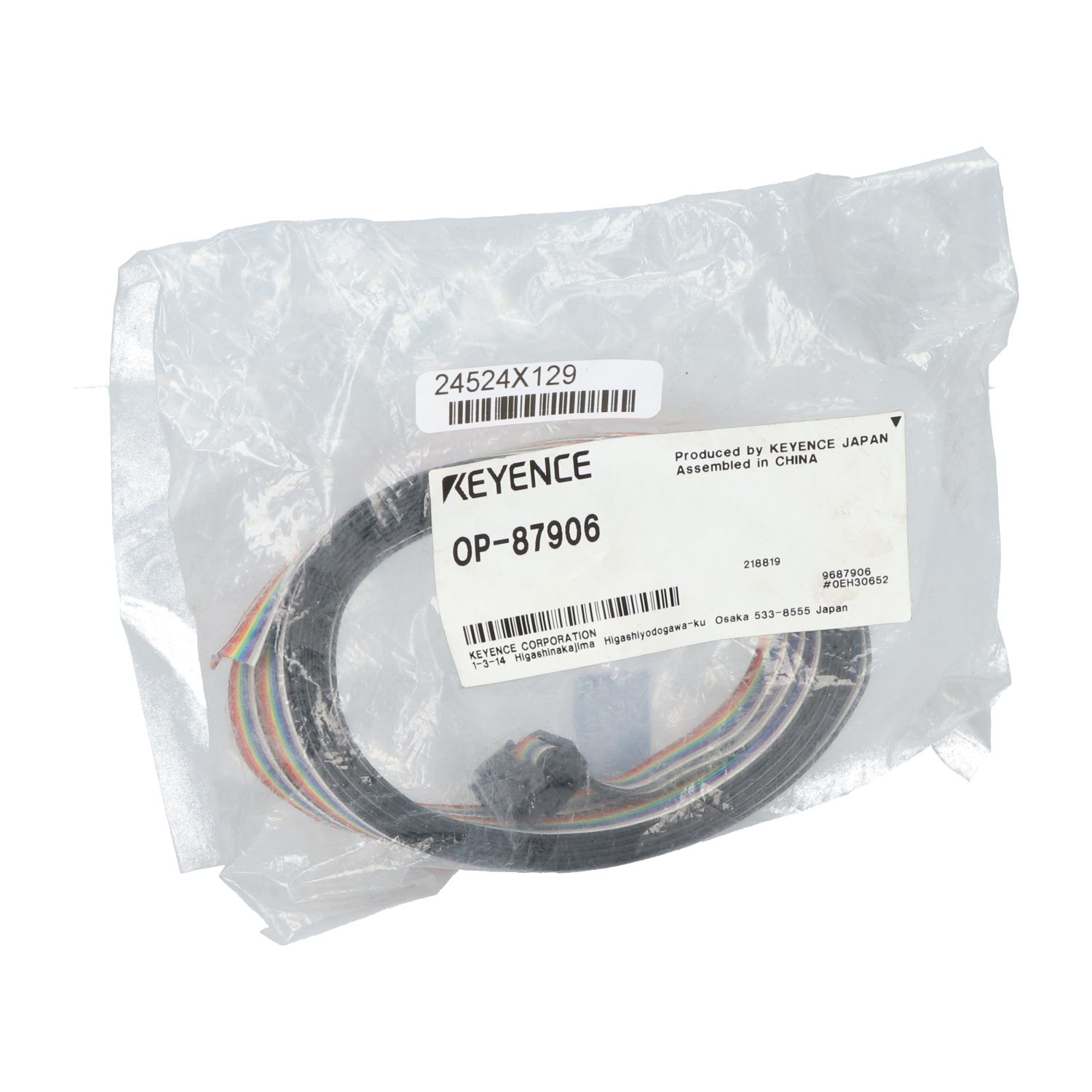 Keyence OP-87906 Sensor I/O cable 3 m New NFP Sealed