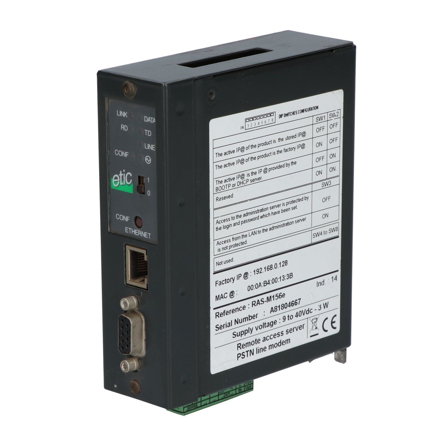 Etic RAS-M156E | Maxodeals