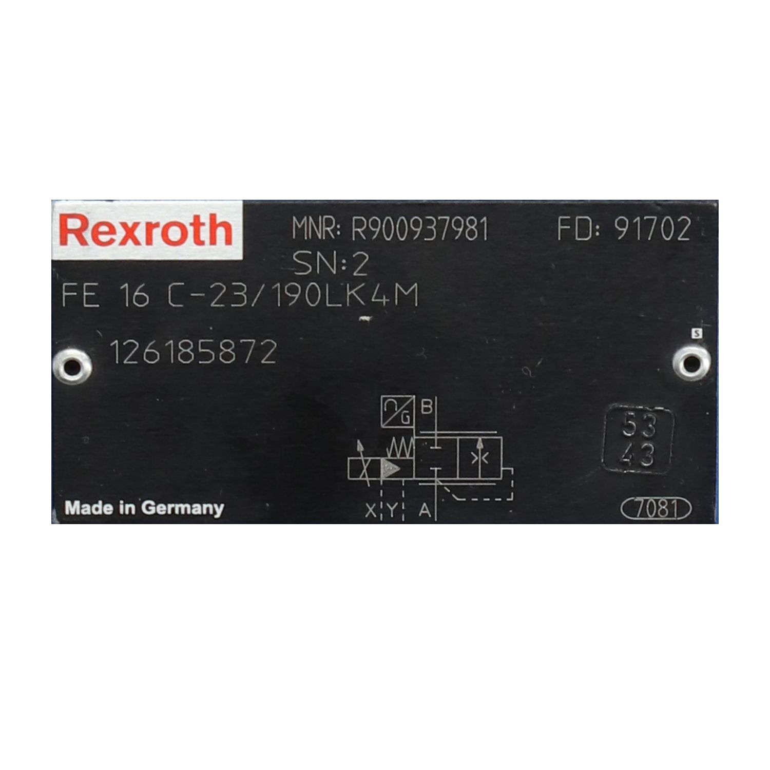 Rexroth R900937981 | Maxodeals