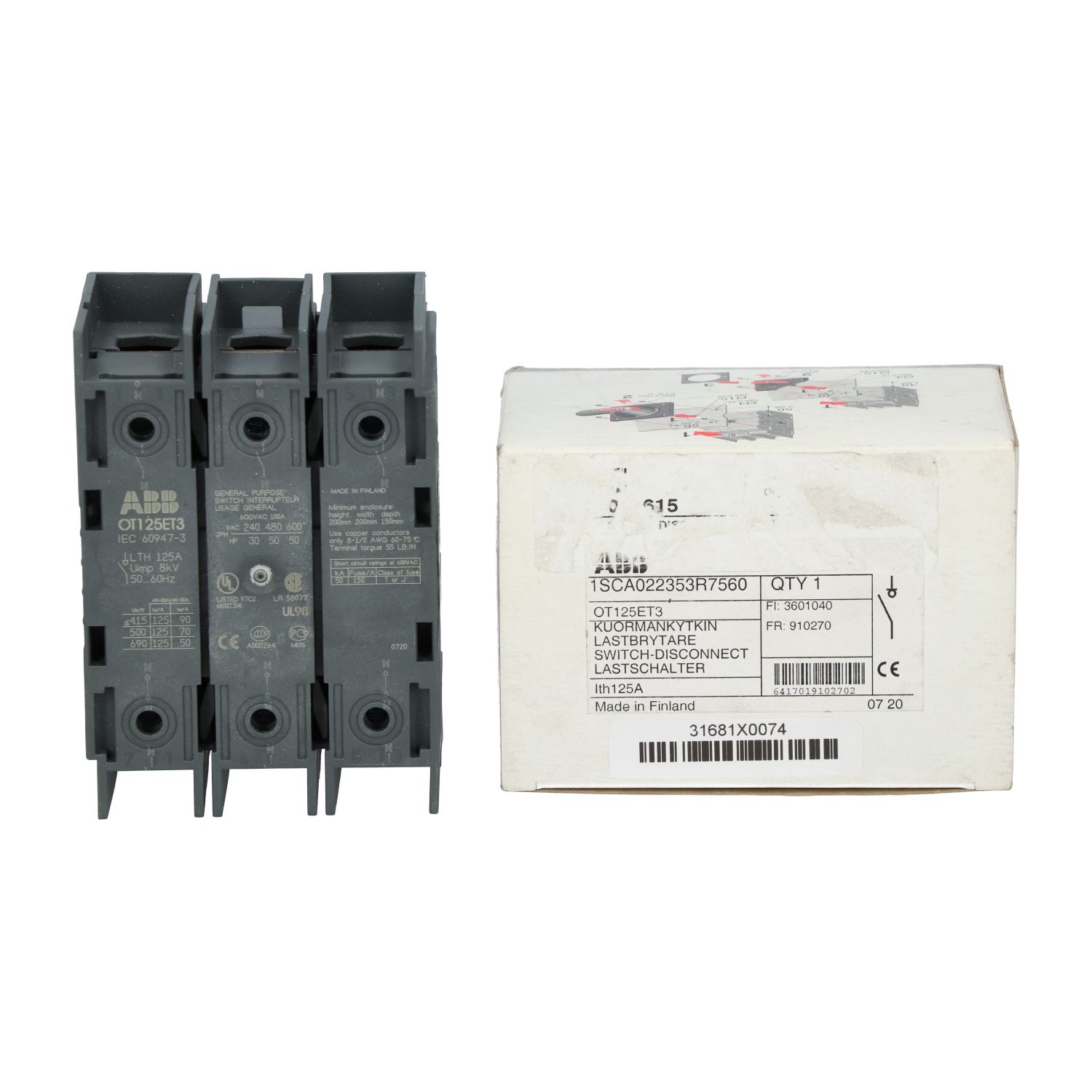 Abb 1SCA022353R7560 | Maxodeals