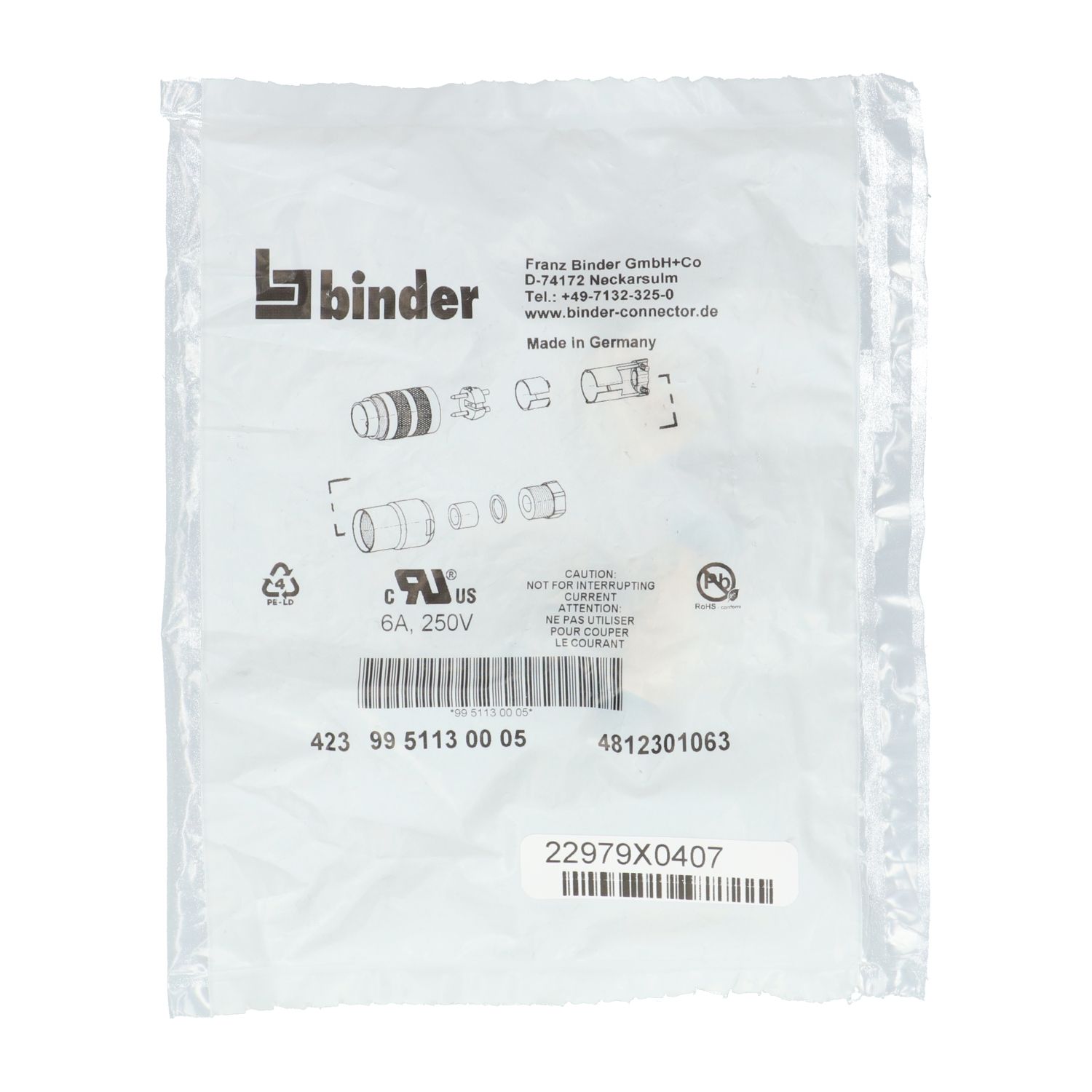 Binder 9951130005 | Maxodeals