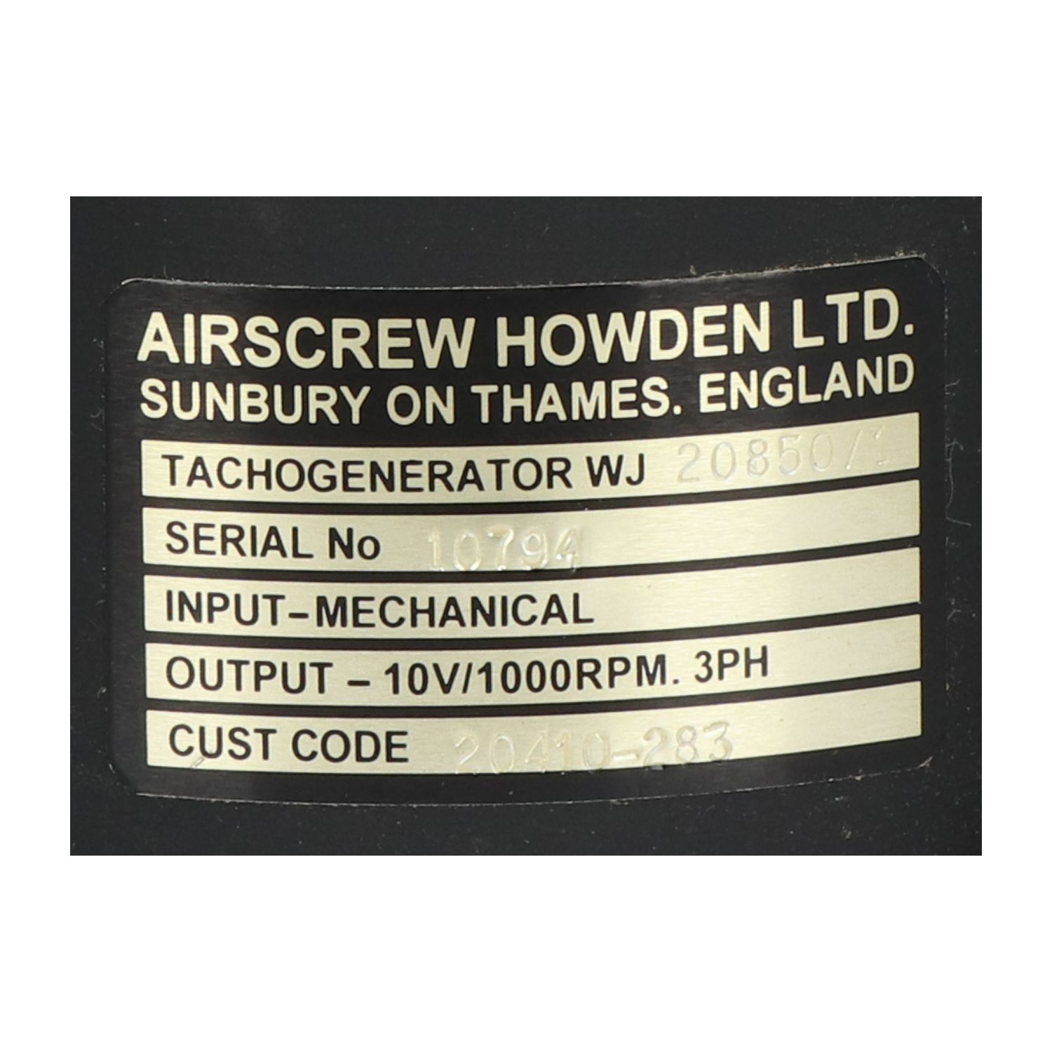 Airscrew Howden Ltd. 20850/1 | Maxodeals