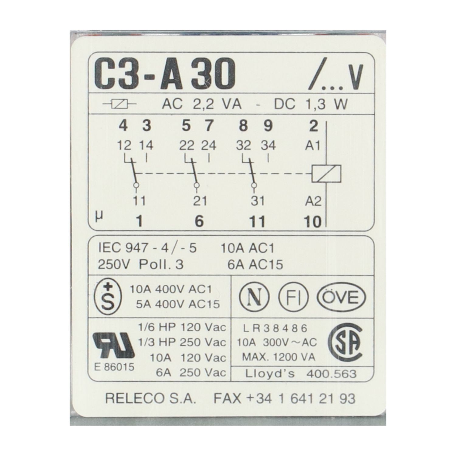 Releco C3-A30 | Maxodeals