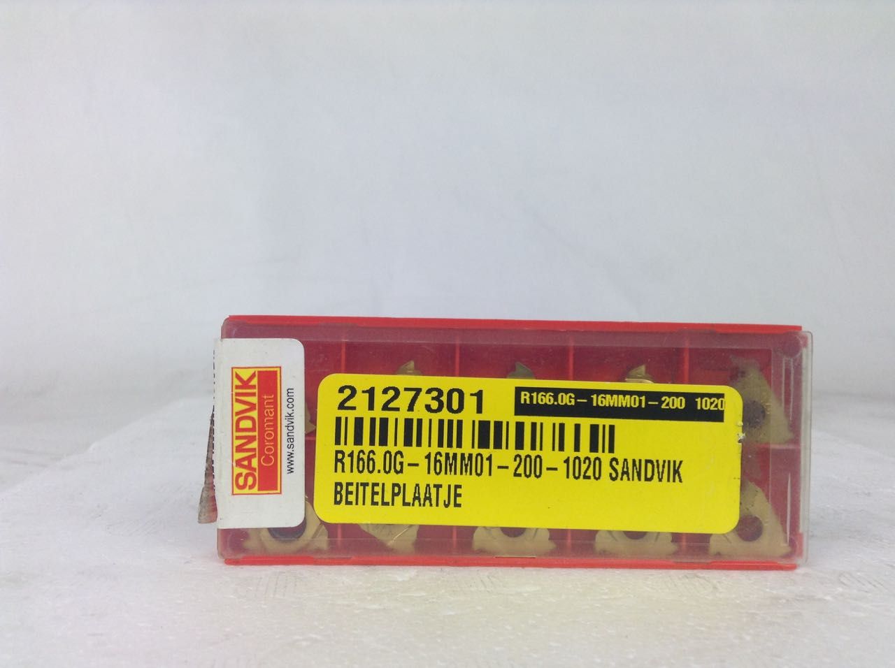 Sandvik R166.0G-16MM01-200 1020 Inserts (10 Pieces)