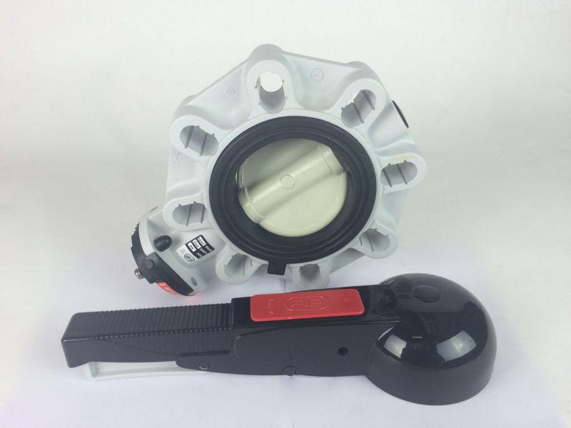 FIP FKOM/LM D110 DN100 PN10 Clean Butterfly Valve FPM PP PPGR