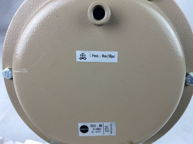 Samson 3351 - 08 DN40 1-1/2" PN16 Pneumatic Valve - New