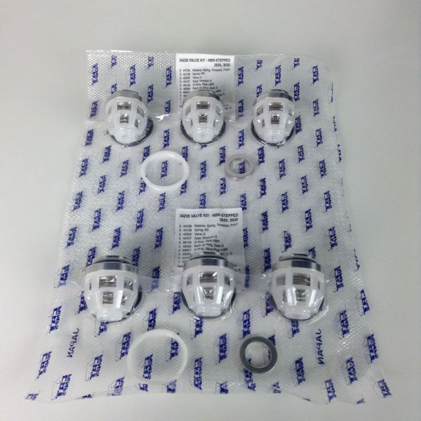 Cat Pumps 34235 Valve Kit NBR Stepped 3520 & 3535 New Factor Pack