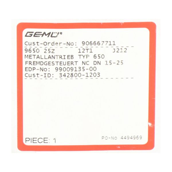 Gemu 9650 | Maxodeals
